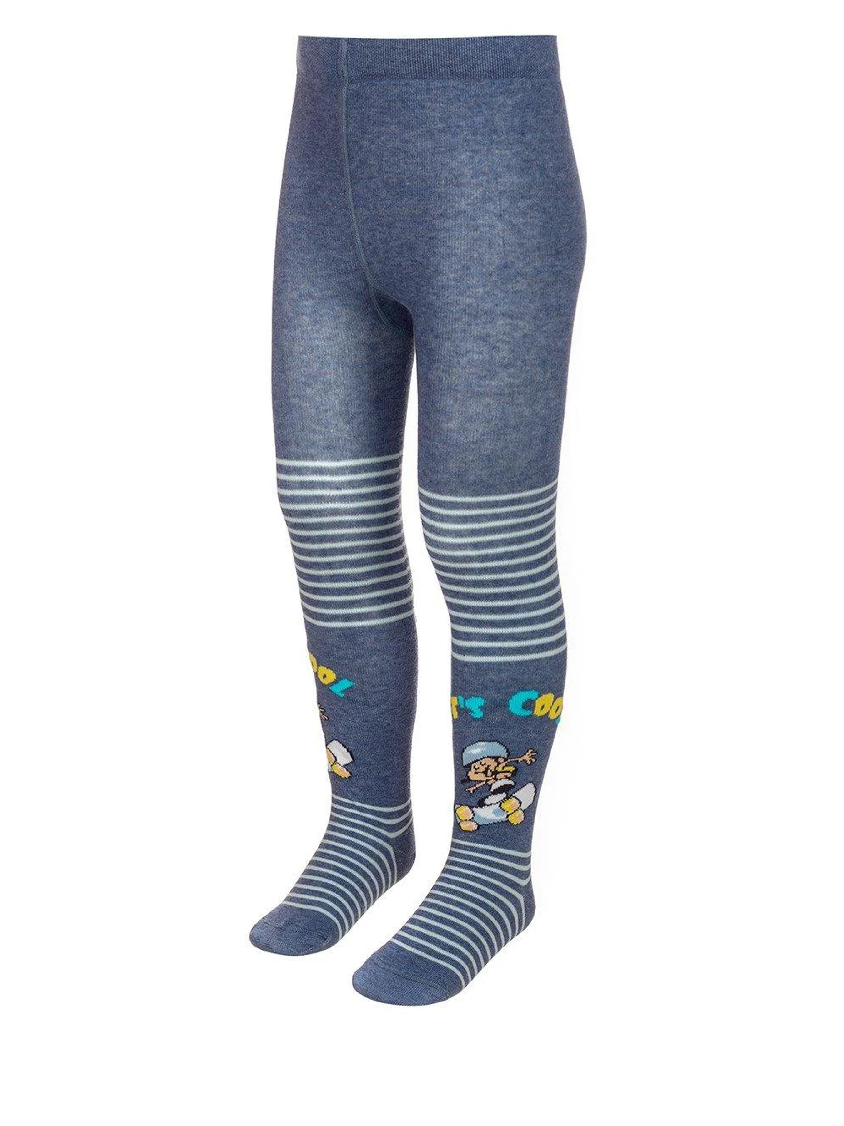 Колготы Conte Kids 4С-03 СП 438 джинс для детей, цвет: Голубой - купить ...