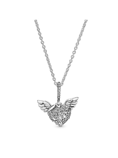 Колье PANDORA Moments 398505C01 для женщин, цвет: Серебряный - купить ...