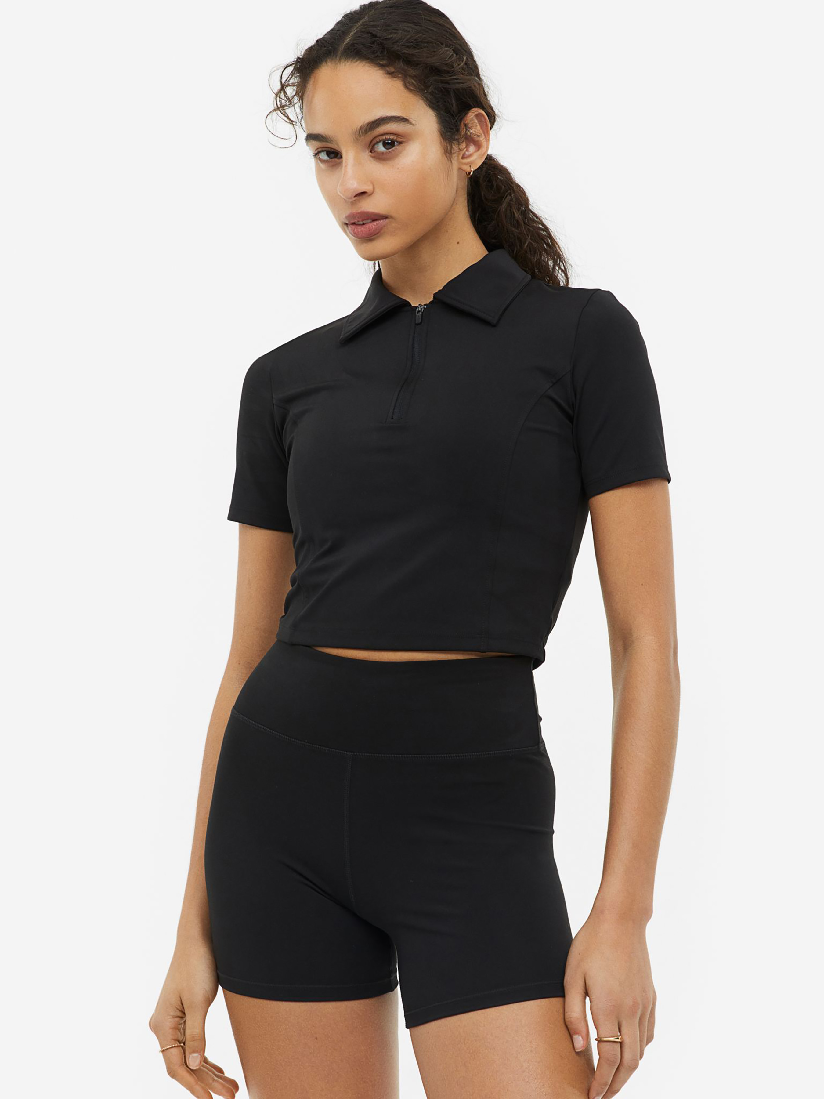 Шорти спортивні H&M 69082 для жінок, колір: Чорний - купити в Києві ...