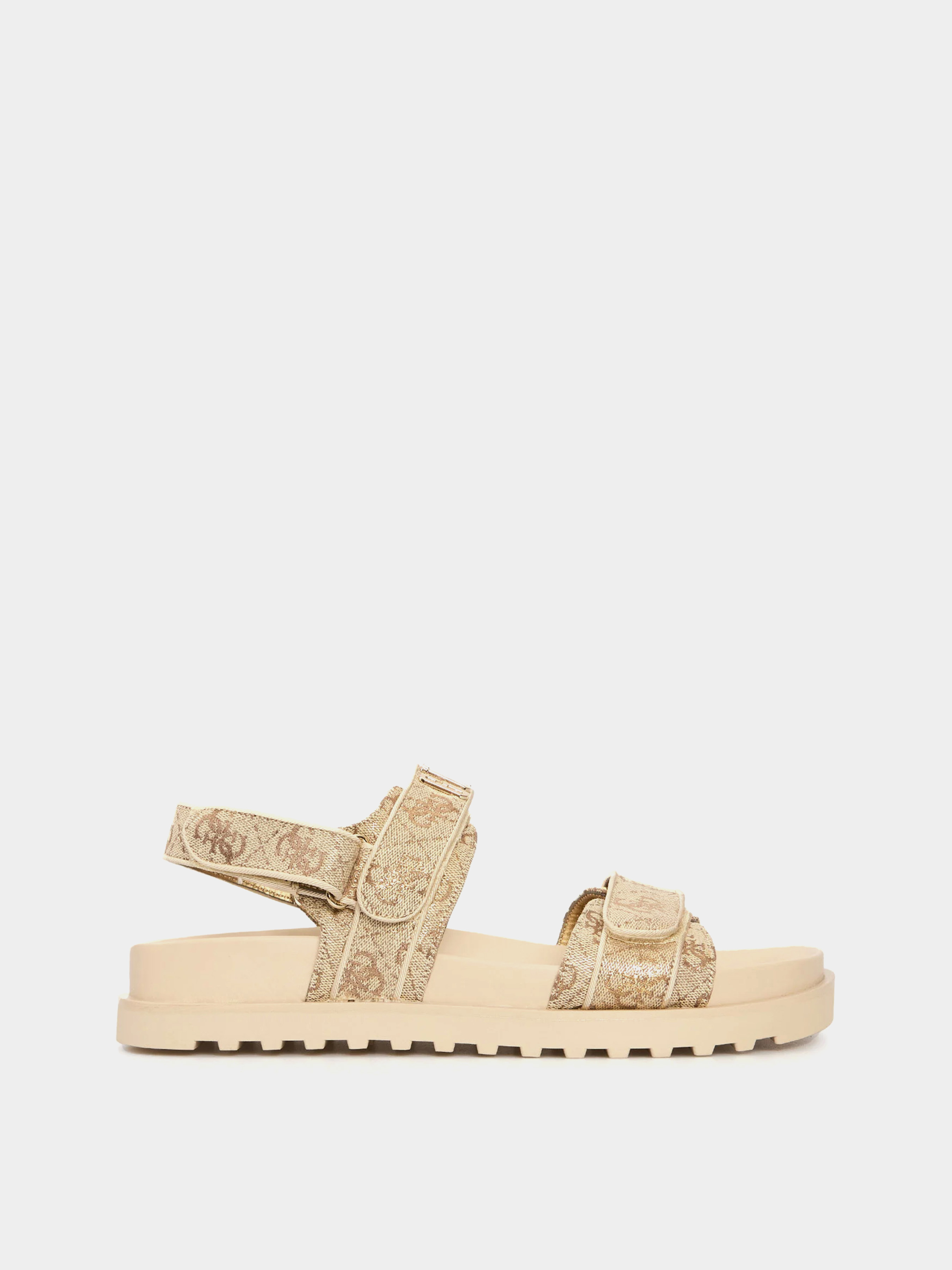 Босоножки GUESS Fadison FLJFDS.LEL03;GOLD для женщин, цвет: Золотой ...