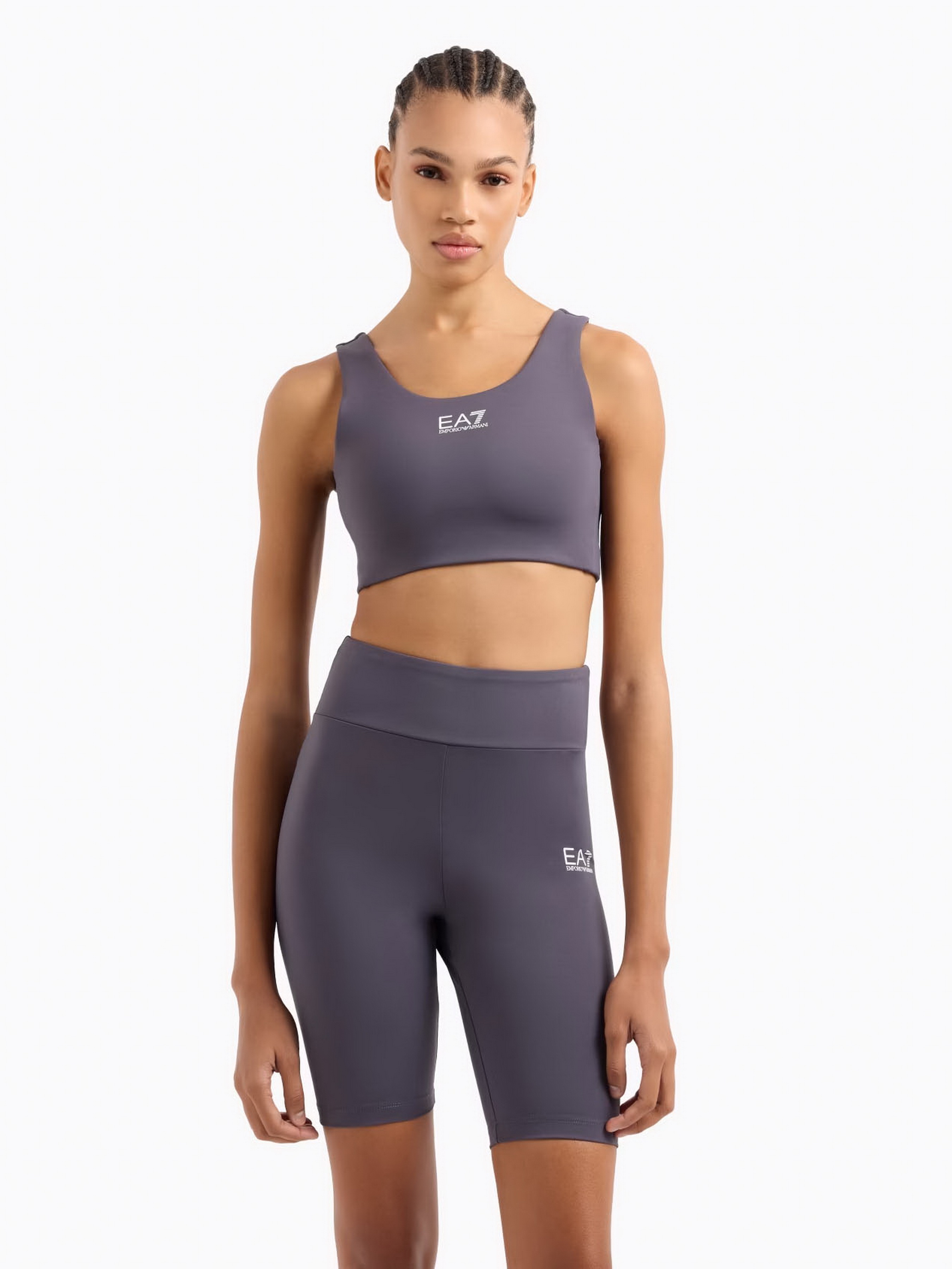 Топ EA7 Vigor 7 7W000230-AF12625-U8115 для жінок, колір: Сірий - купити в Києві, Україні в ...
