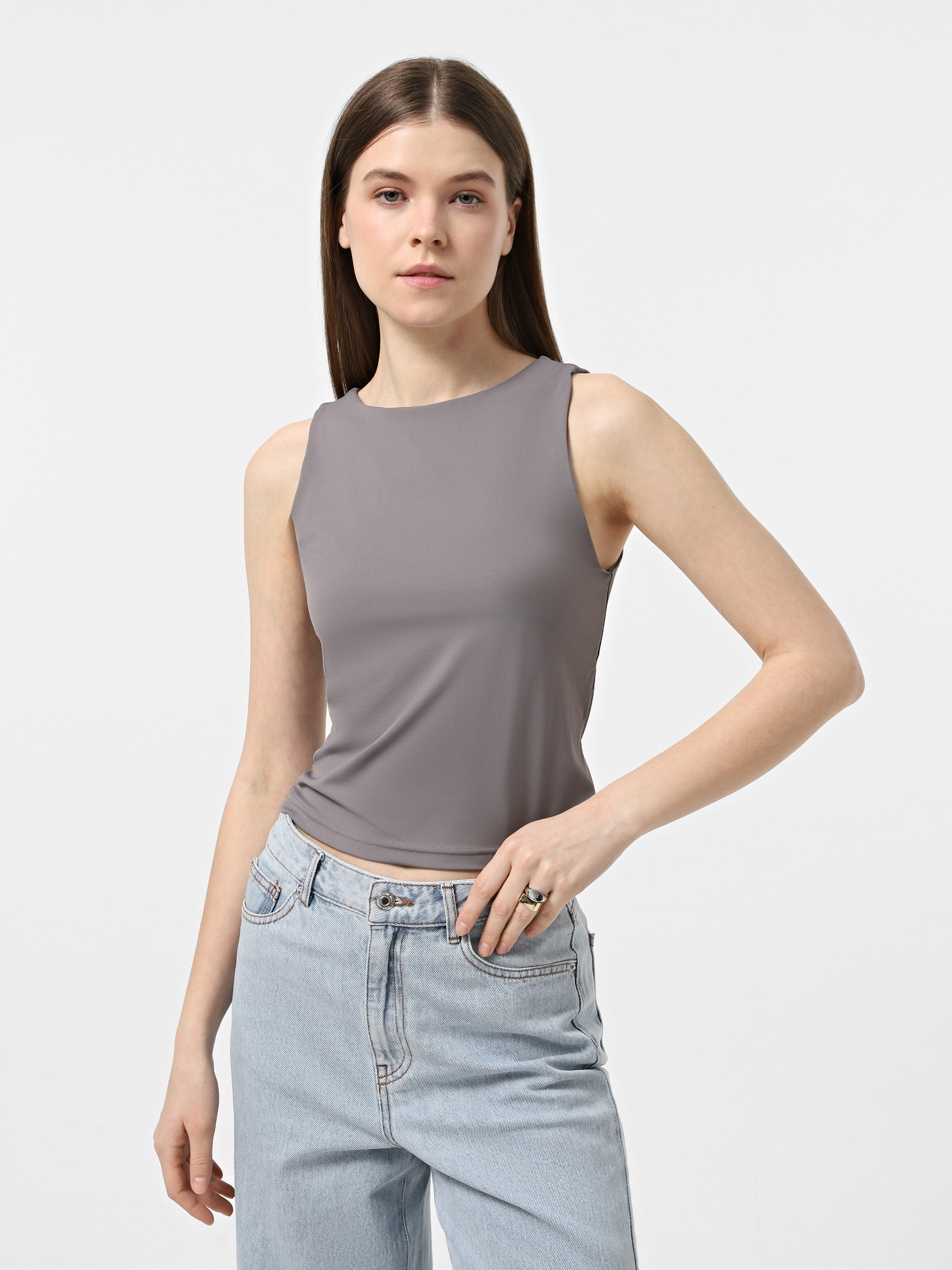 Майка Braska 31-1101/316 для жінок, колір: Сірий - купити в Києві, Україні в магазині Intertop ...