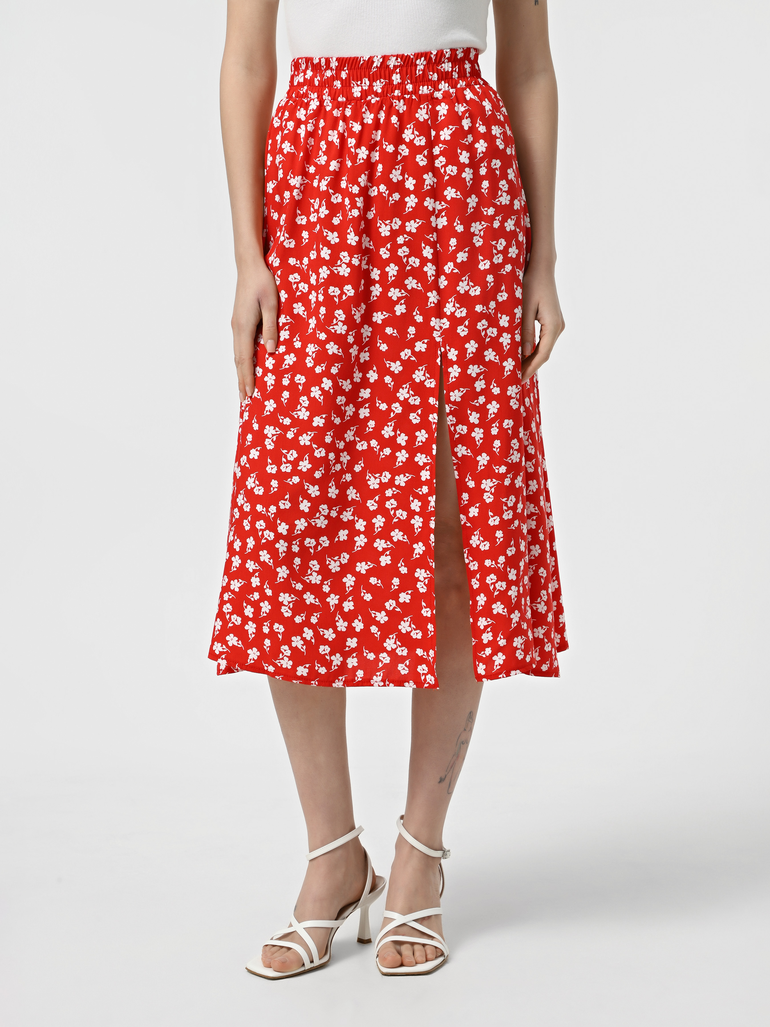 Спідниця міді Braska 31-8547/303 для жінок, колір: Червоний - купити в Києві, Україні в магазині ...