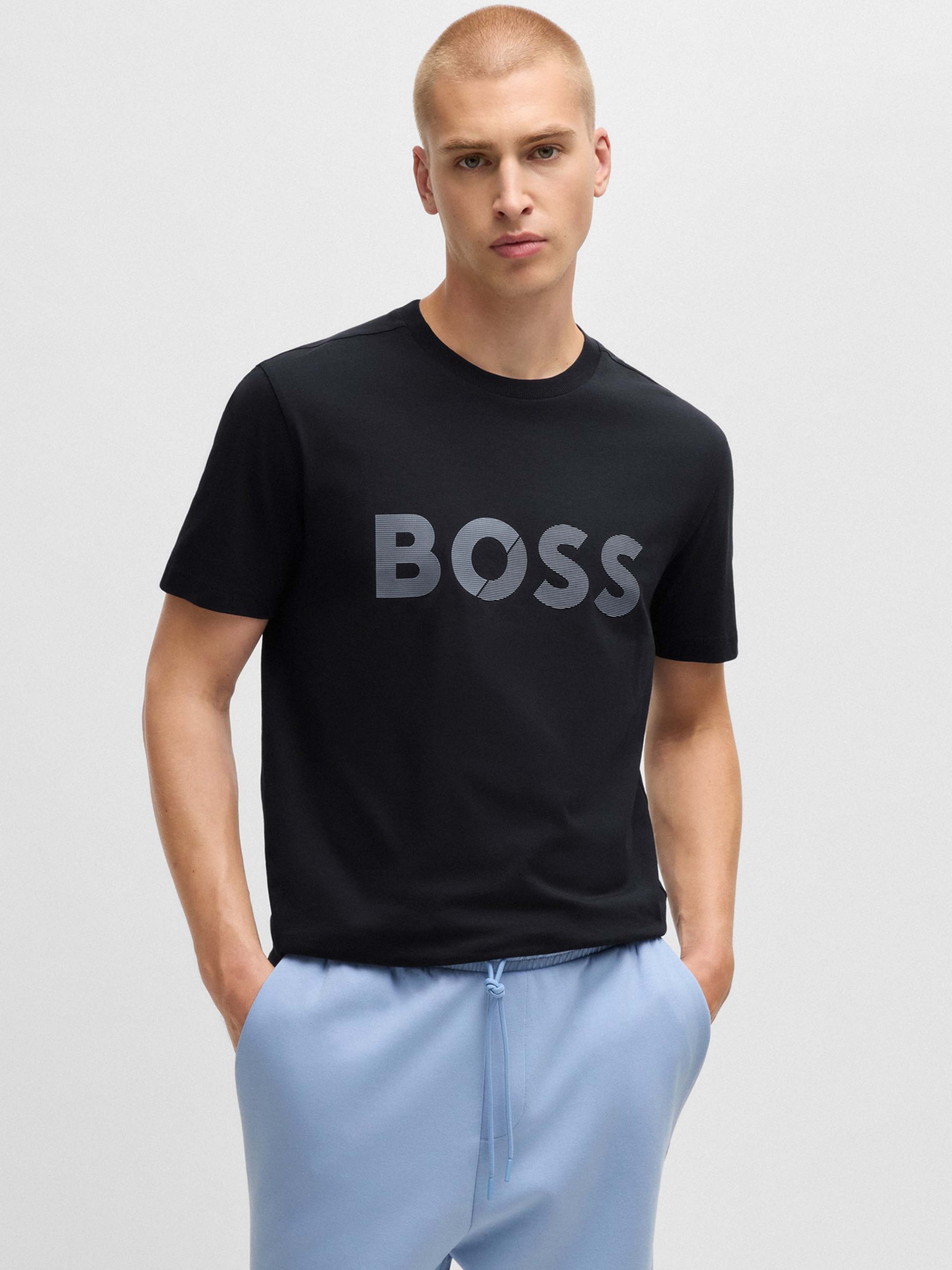 Футболка Boss 50530990-402 для чоловіків, колір: Чорний - купити в ...