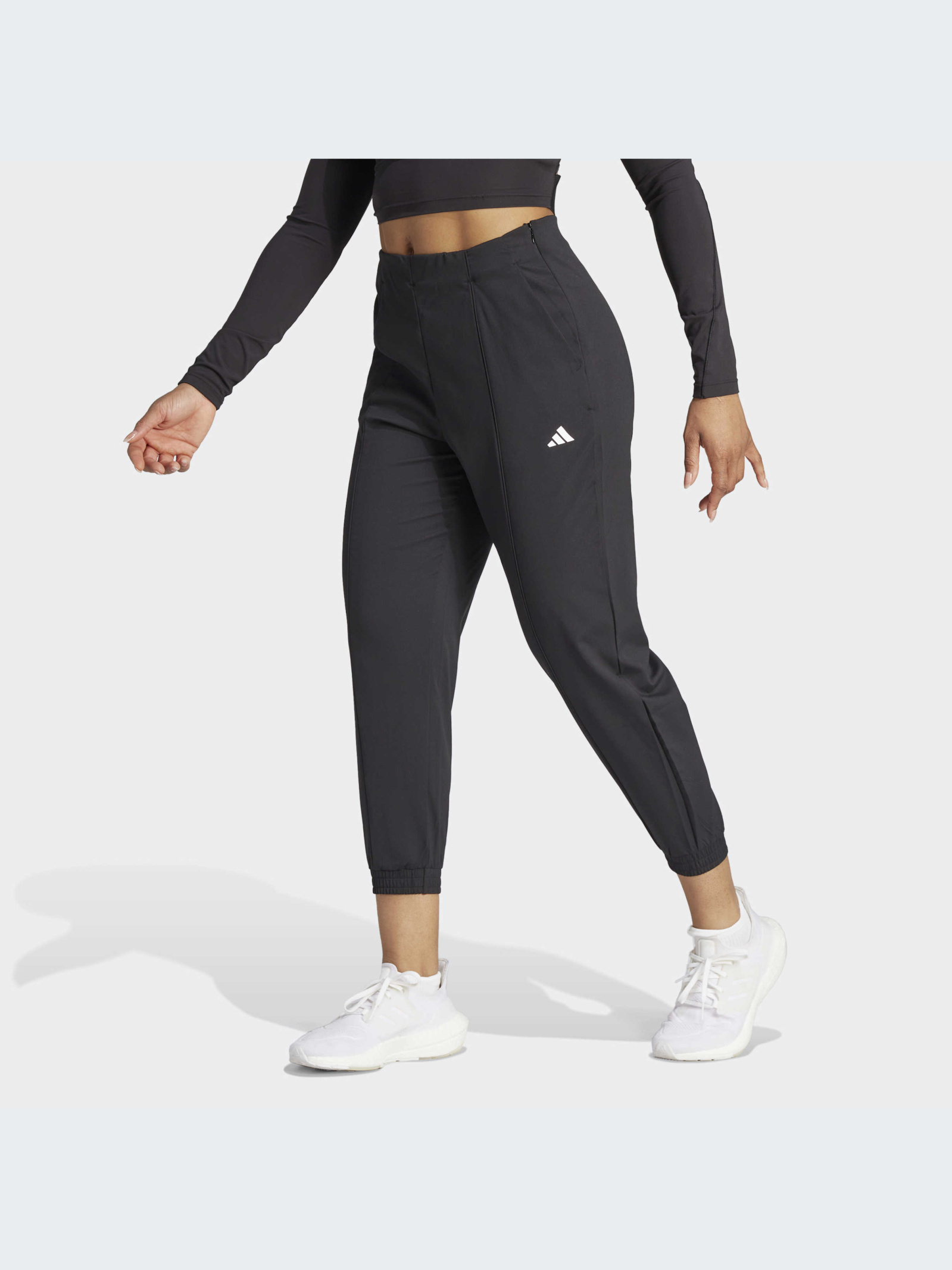 Штаны спортивные Adidas Clima IJ5923-KZ для женщин, цвет: Чёрный ...