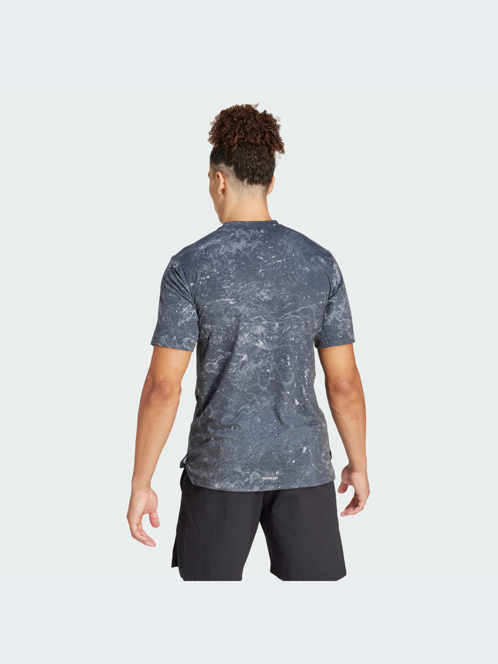 Футболка спортивная adidas IK9685-KZ для мужчин, цвет: Чёрный - купить ...