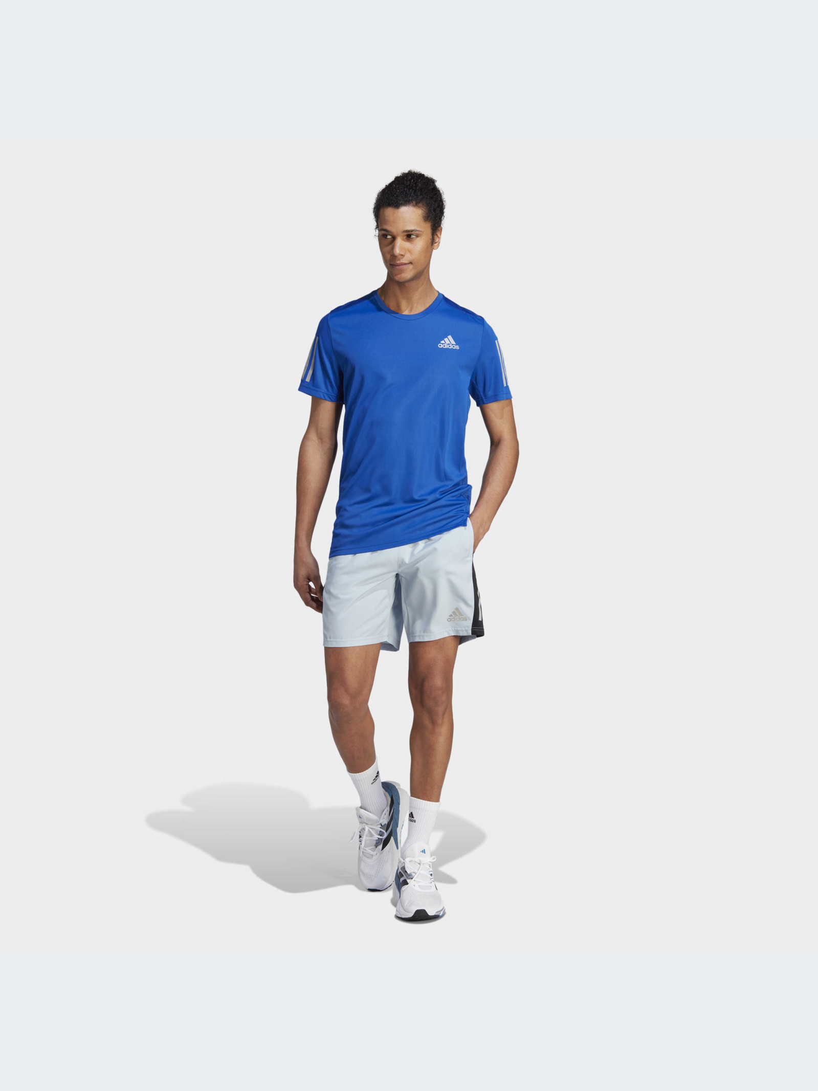 Футболка спортивная Adidas IM2528-KZ для мужчин, цвет: Синий - купить ...