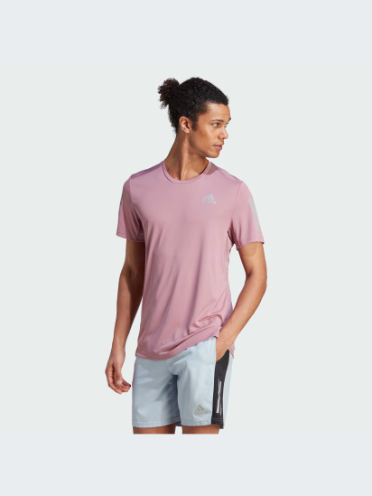 Футболка спортивная Adidas IM2530-KZ для мужчин, цвет: Розовый - купить ...