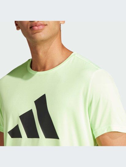 Футболка спортивная adidas IN0078-KZ для мужчин, цвет: Зелёный - купить ...