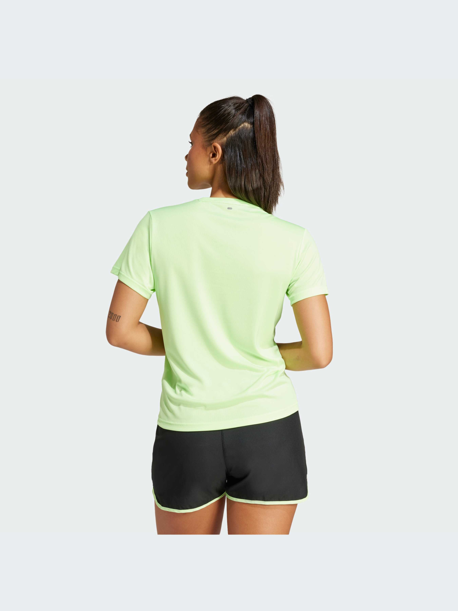 Футболка спортивная Adidas IN0115-KZ для женщин, цвет: Зелёный - купить ...