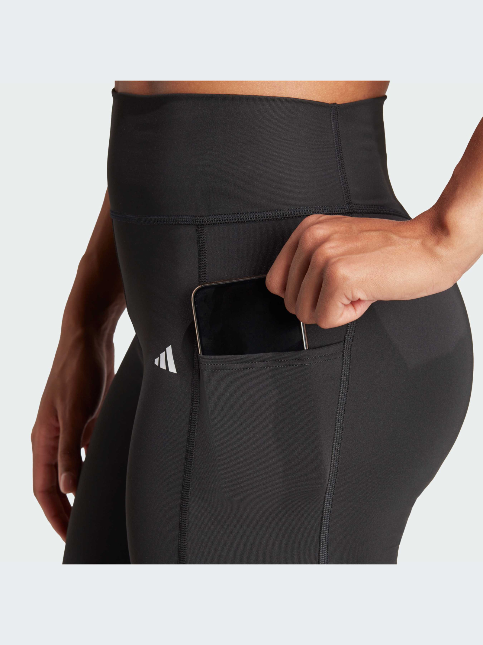 Леггинсы спортивные Adidas IQ2688-KZ для женщин, цвет: Чёрный - купить ...