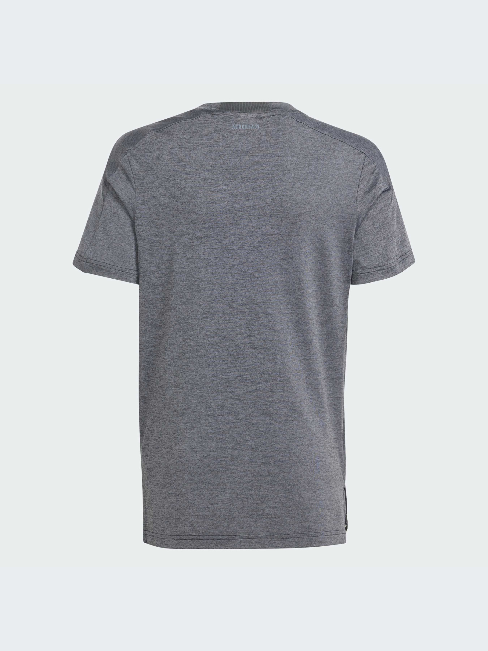 Футболка adidas IR6213-KZ для детей, цвет: Серый - купить по выгодной ...