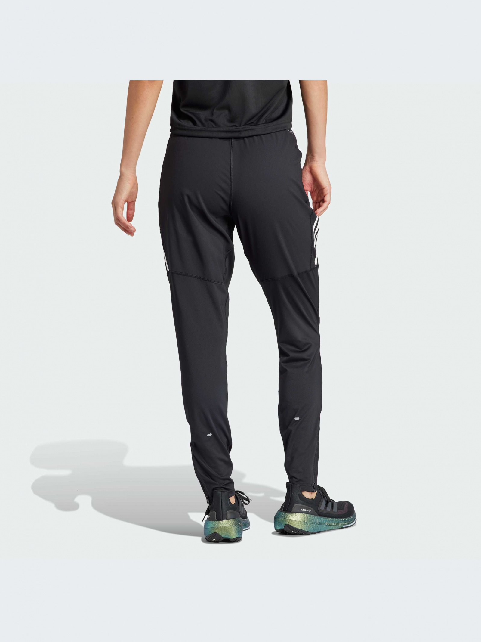 Штаны спортивные adidas 3 Stripes IS0379-KZ для женщин, цвет: Чёрный ...