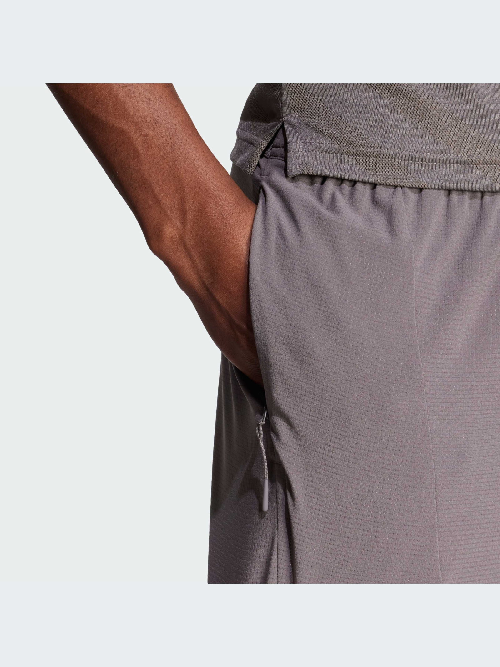 Шорты спортивные Adidas IS3734-KZ для мужчин, цвет: Коричневый - купить ...