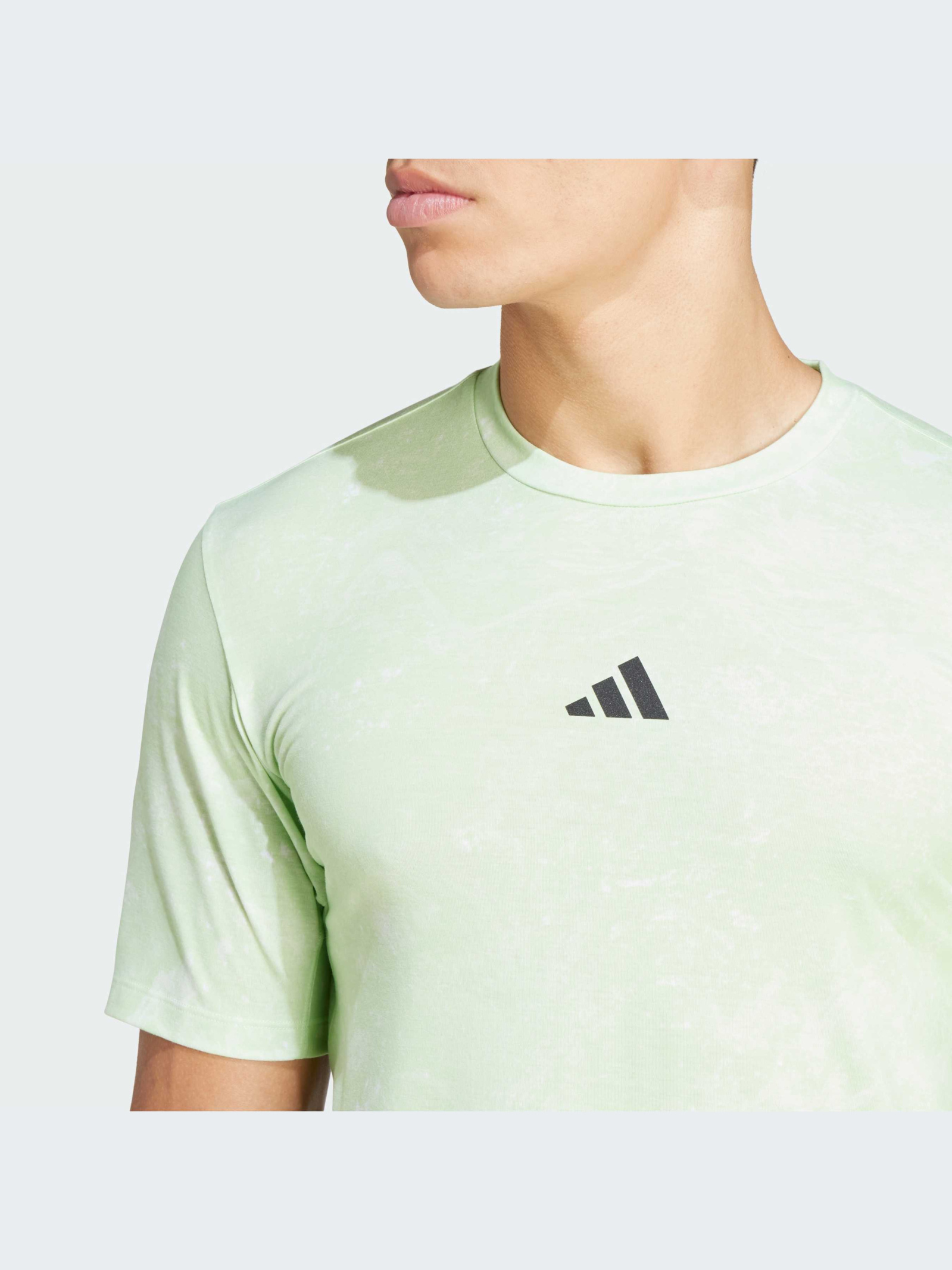 Футболка спортивная adidas IS3801-KZ для мужчин, цвет: Зелёный - купить ...