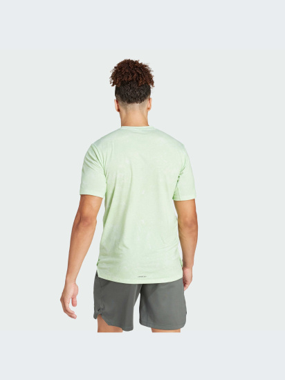 Футболка спортивная adidas IS3801-KZ для мужчин, цвет: Зелёный - купить ...