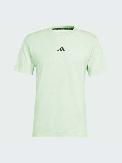 Футболка спортивная adidas IS3801-KZ для мужчин, цвет: Зелёный - купить ...