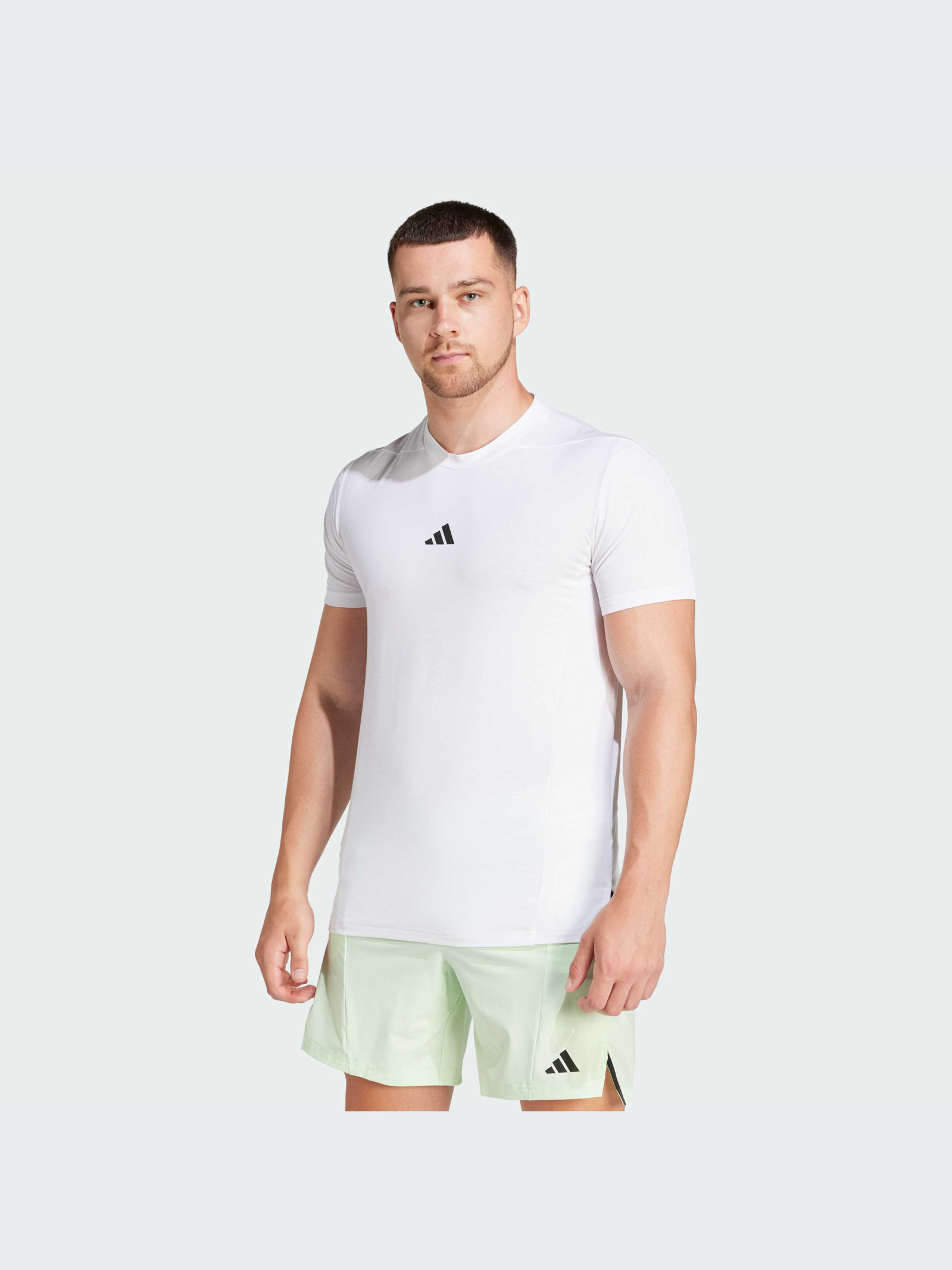 Футболка спортивная Adidas Clima IS3808-KZ для мужчин, цвет: Белый ...