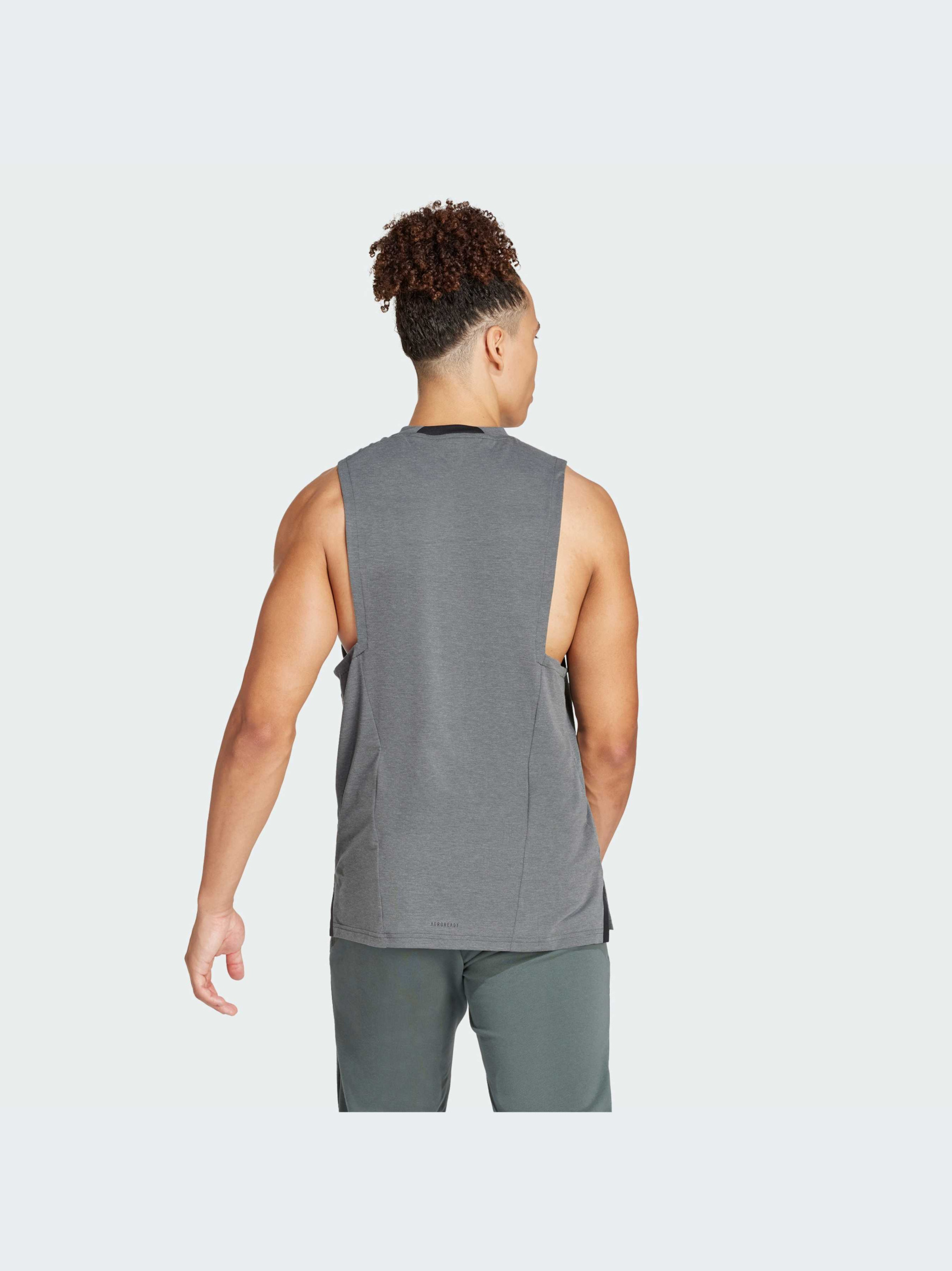 Майка спортивная Adidas Clima IS3819-KZ для мужчин, цвет: Серый ...