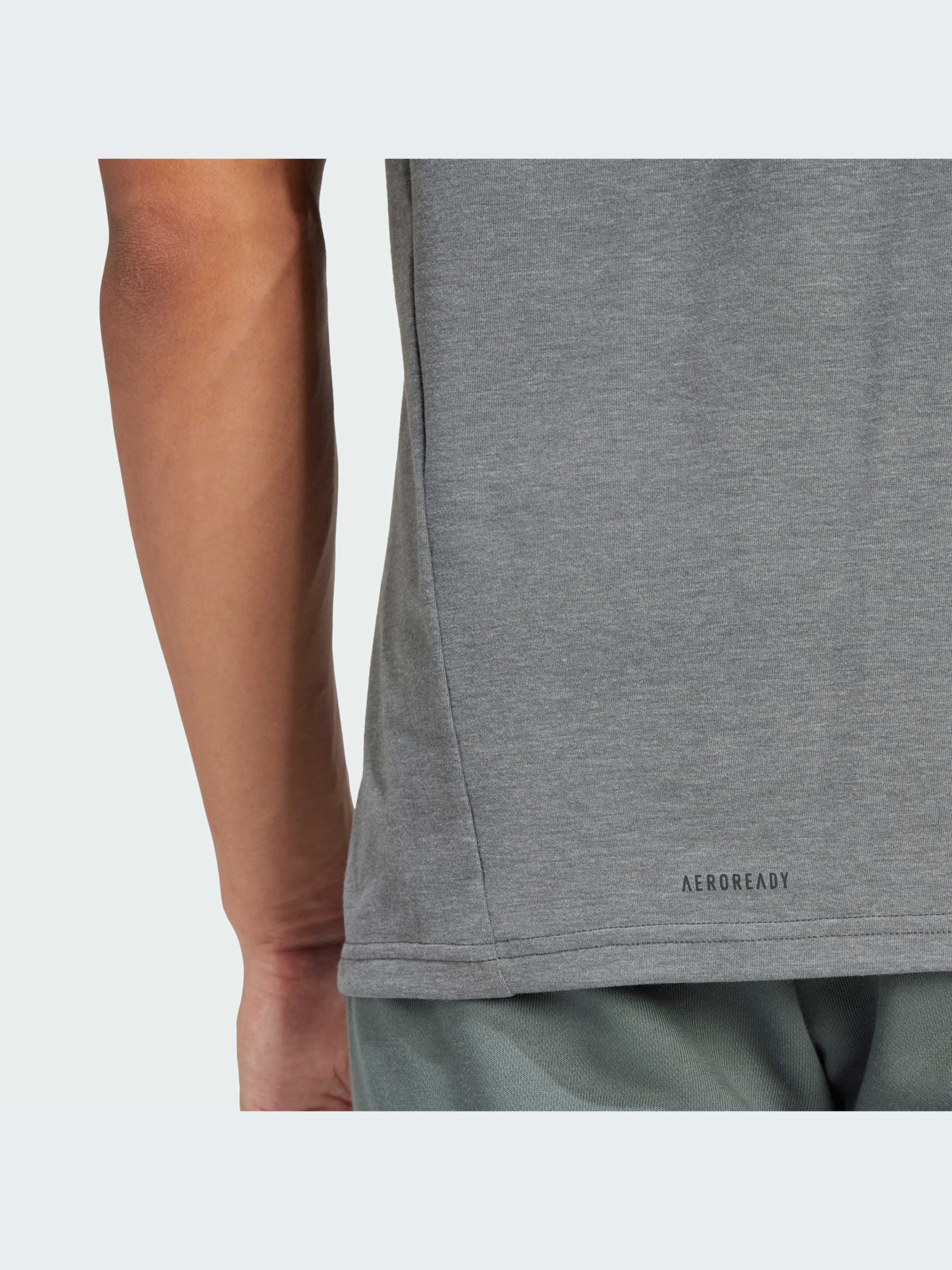 Майка спортивная Adidas Clima IS3819-KZ для мужчин, цвет: Серый ...