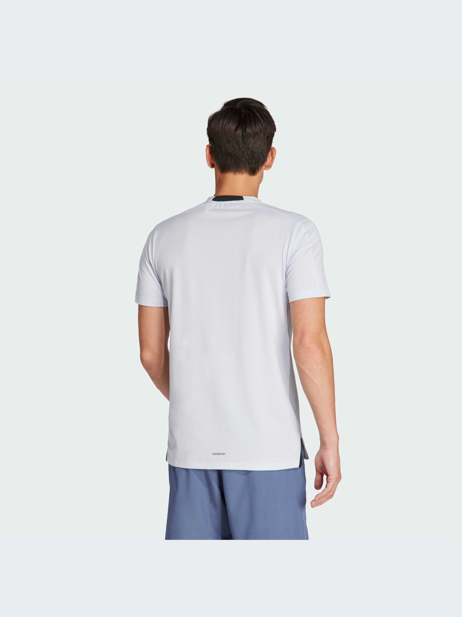 Футболка спортивная adidas Clima IS3829-KZ для мужчин, цвет: Синий ...