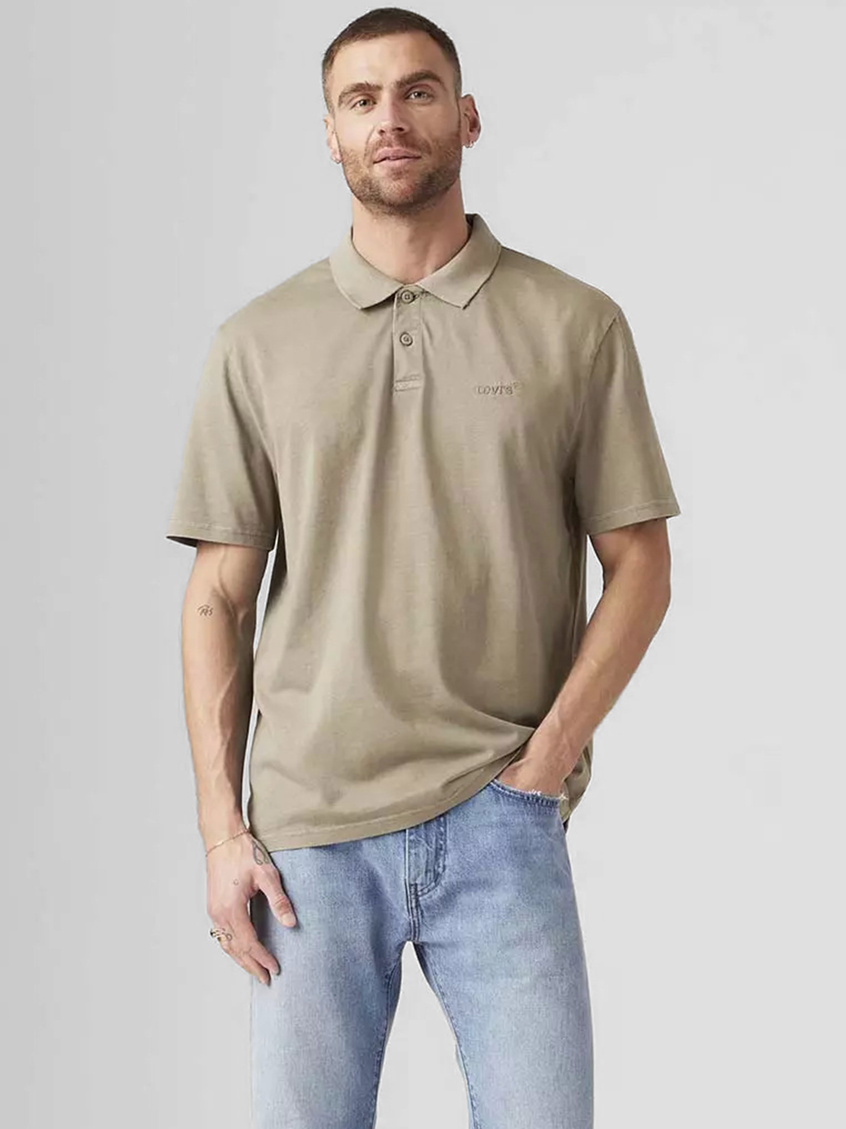 Поло Levi's A6735;0027 для чоловіків, колір: Бежевий - купити в Києві ...
