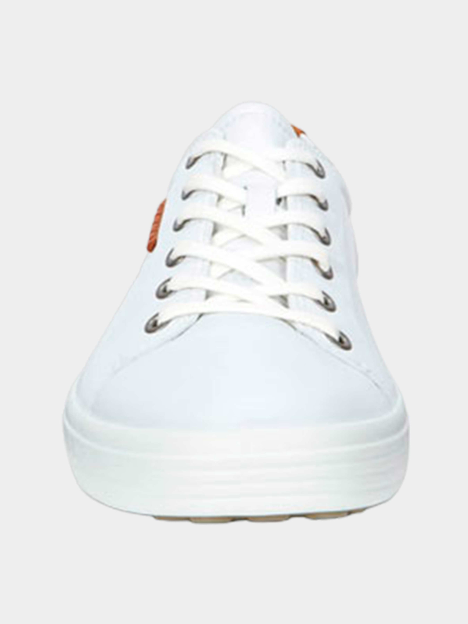 Кеды низкие ECCO 43000401007 для мужчин, цвет: Белый - купить по ...