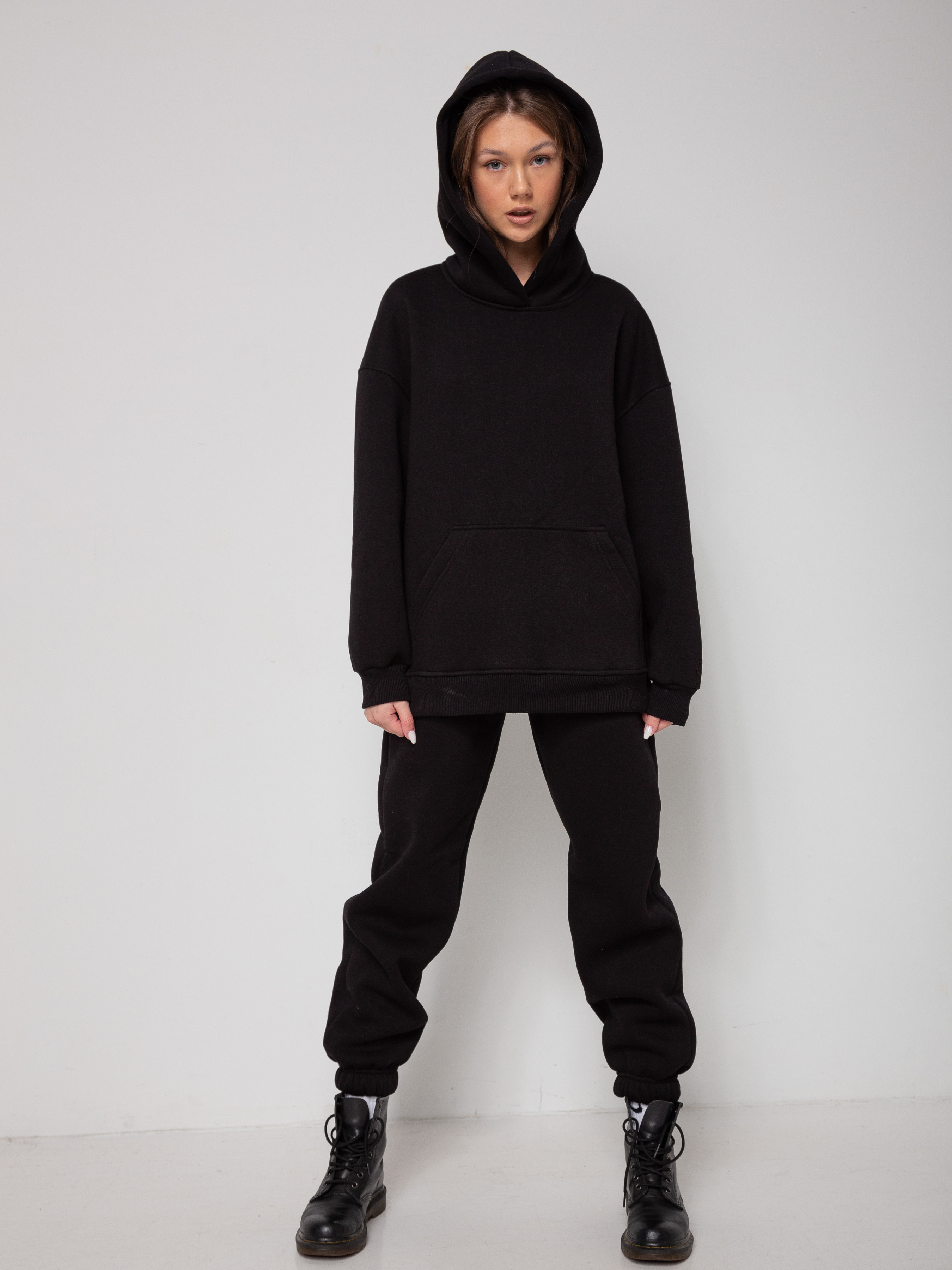 Спортивний костюм Famo KT-K221004_03 для жінок, колір: Чорний - купити в Києві, Україні в ...