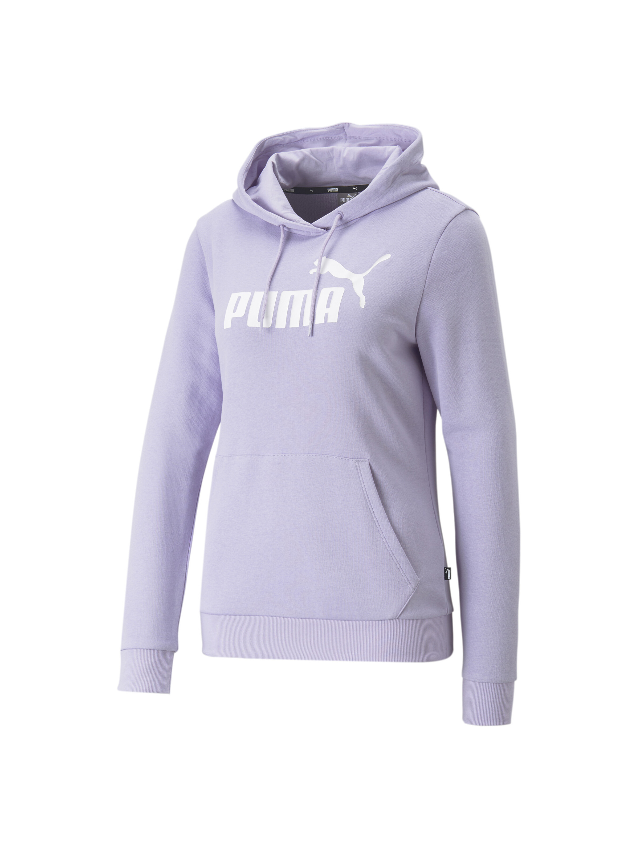 Худи PUMA Ess Logo Hoodie 586797 для женщин, цвет: Фиолетовый - купить ...