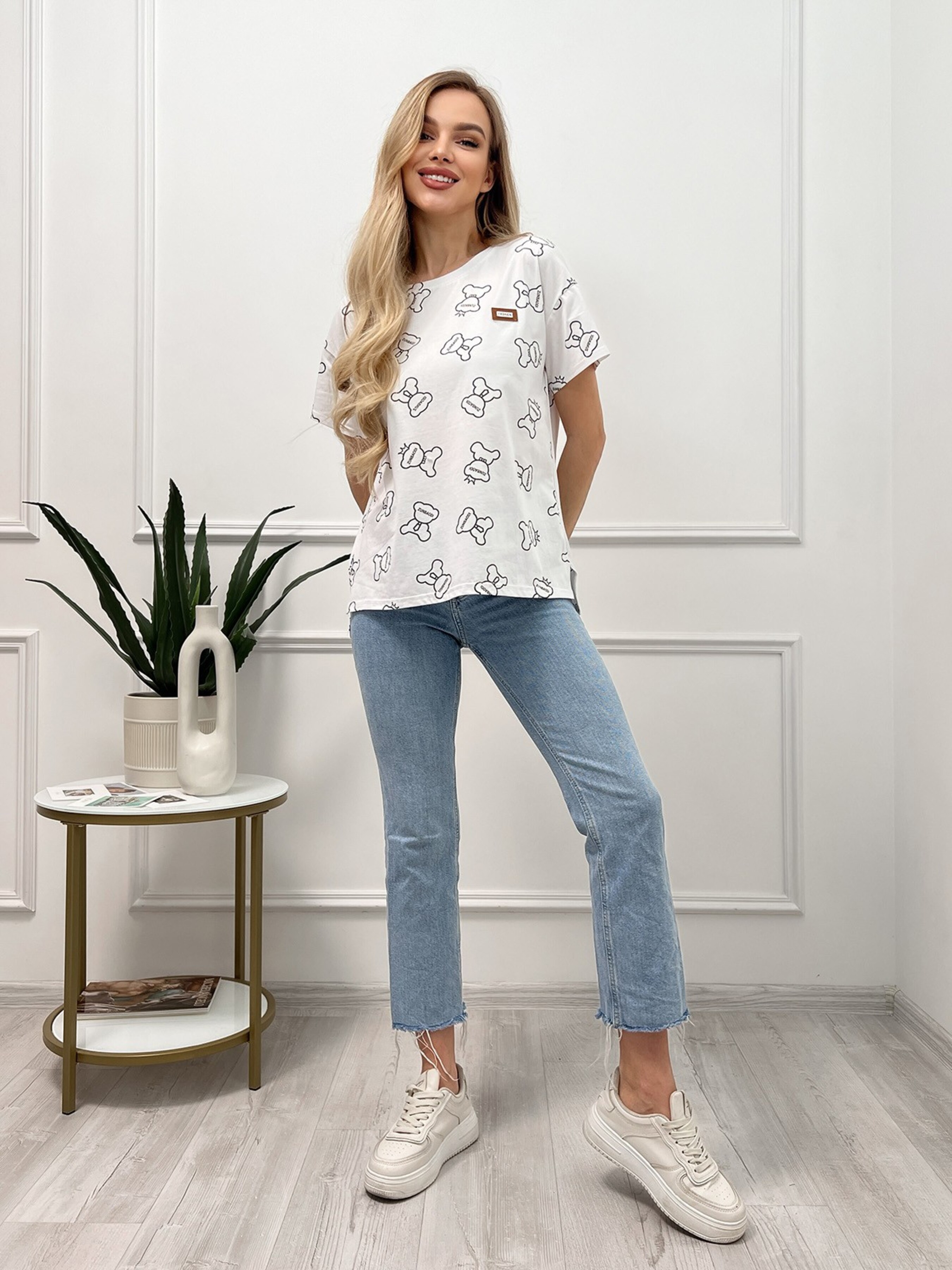 Футболка ISSA Plus WN20-470_white для жінок, колір: Білий - купити в ...
