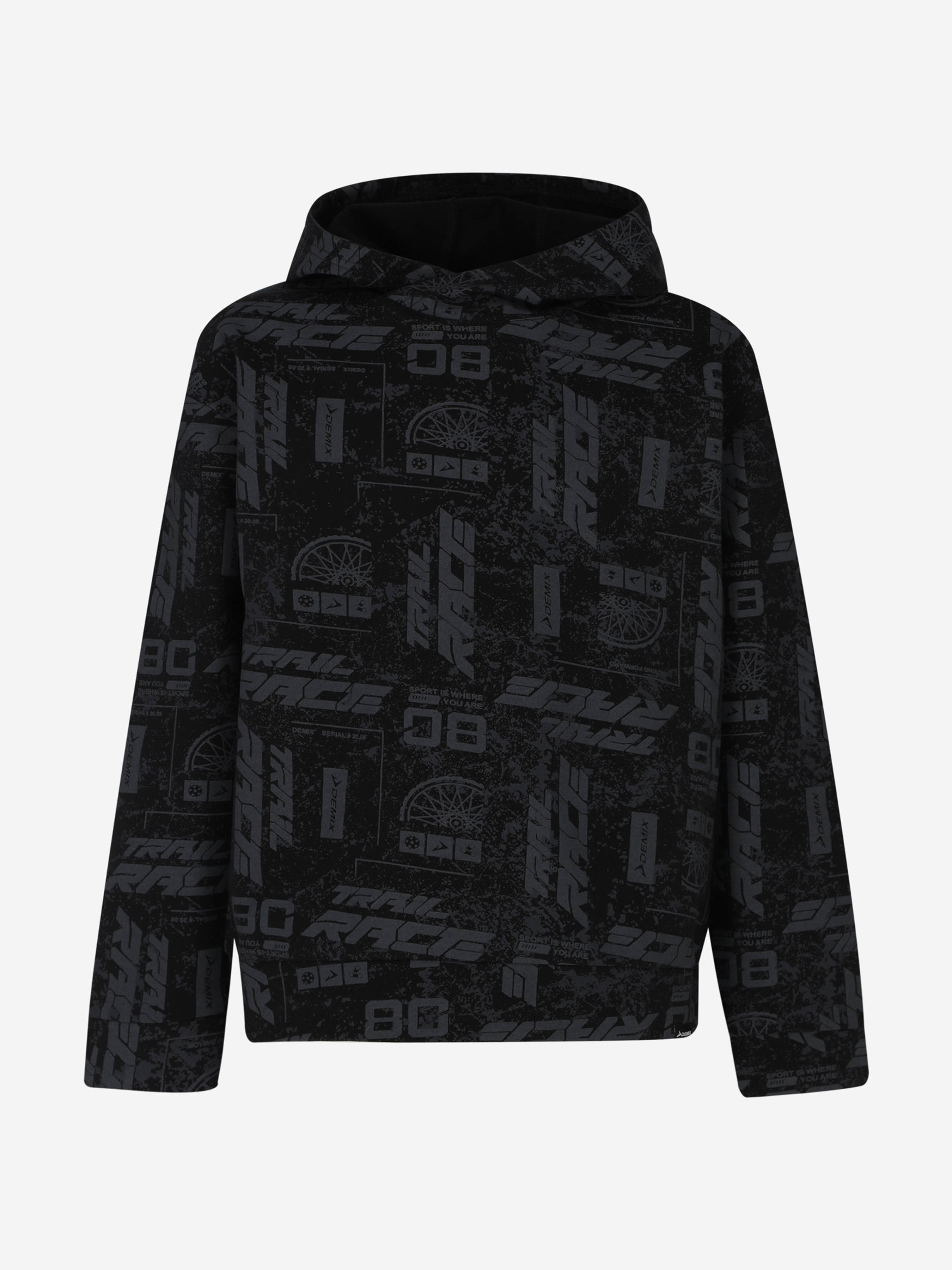 Худі Demix 120419DMX-B5 для дітей, колір: Чорний - купити в Києві ...