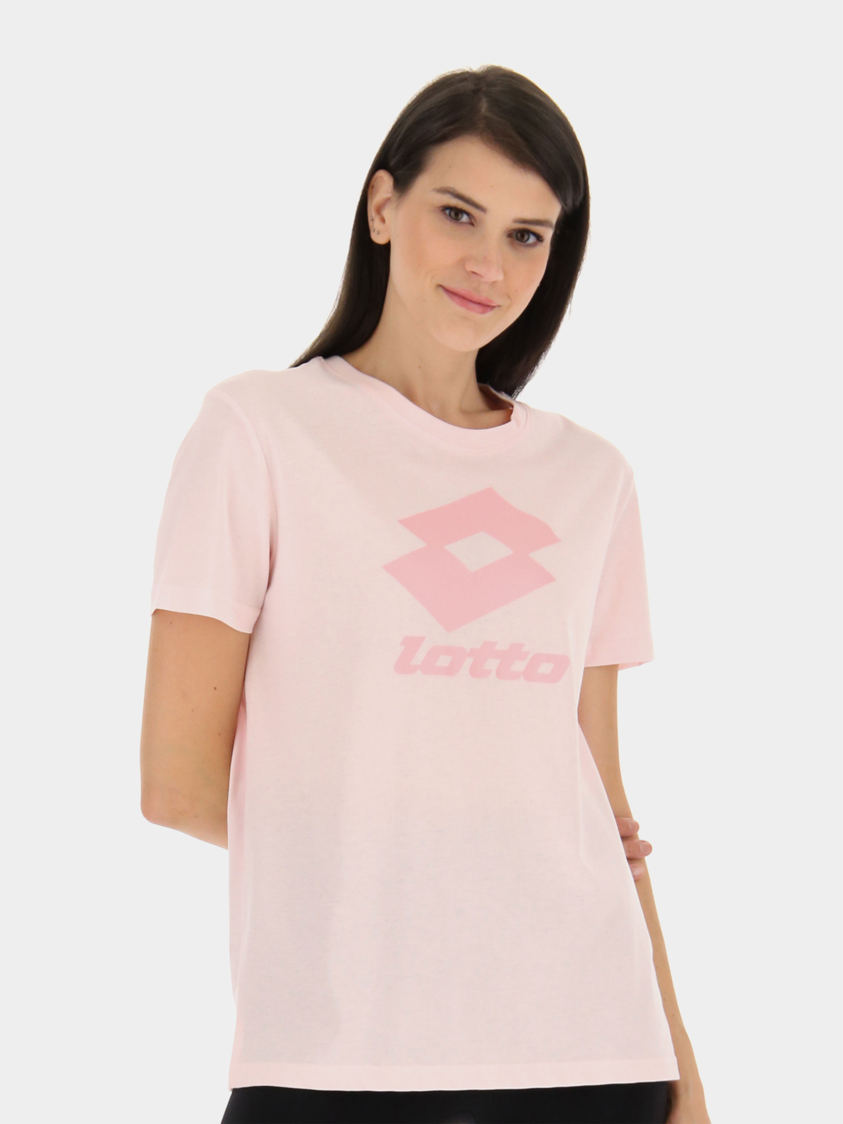 Футболка Lotto 214477_3GG для жінок, колір: Світло-рожевий - купити в ...