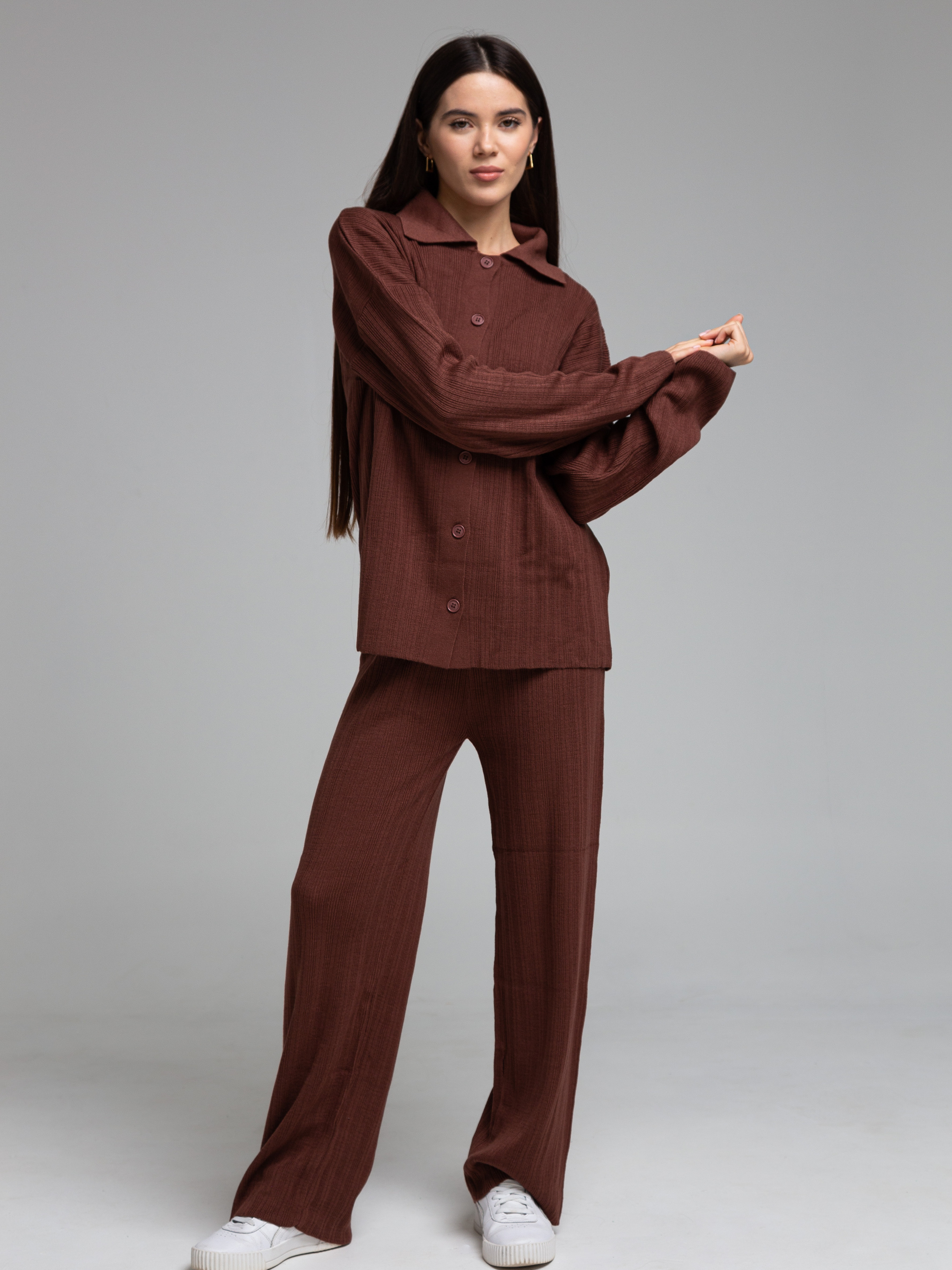 Костюм Famo KT-9432_01 для жінок, колір: Коричневий - купити в Києві, Україні в магазині ...
