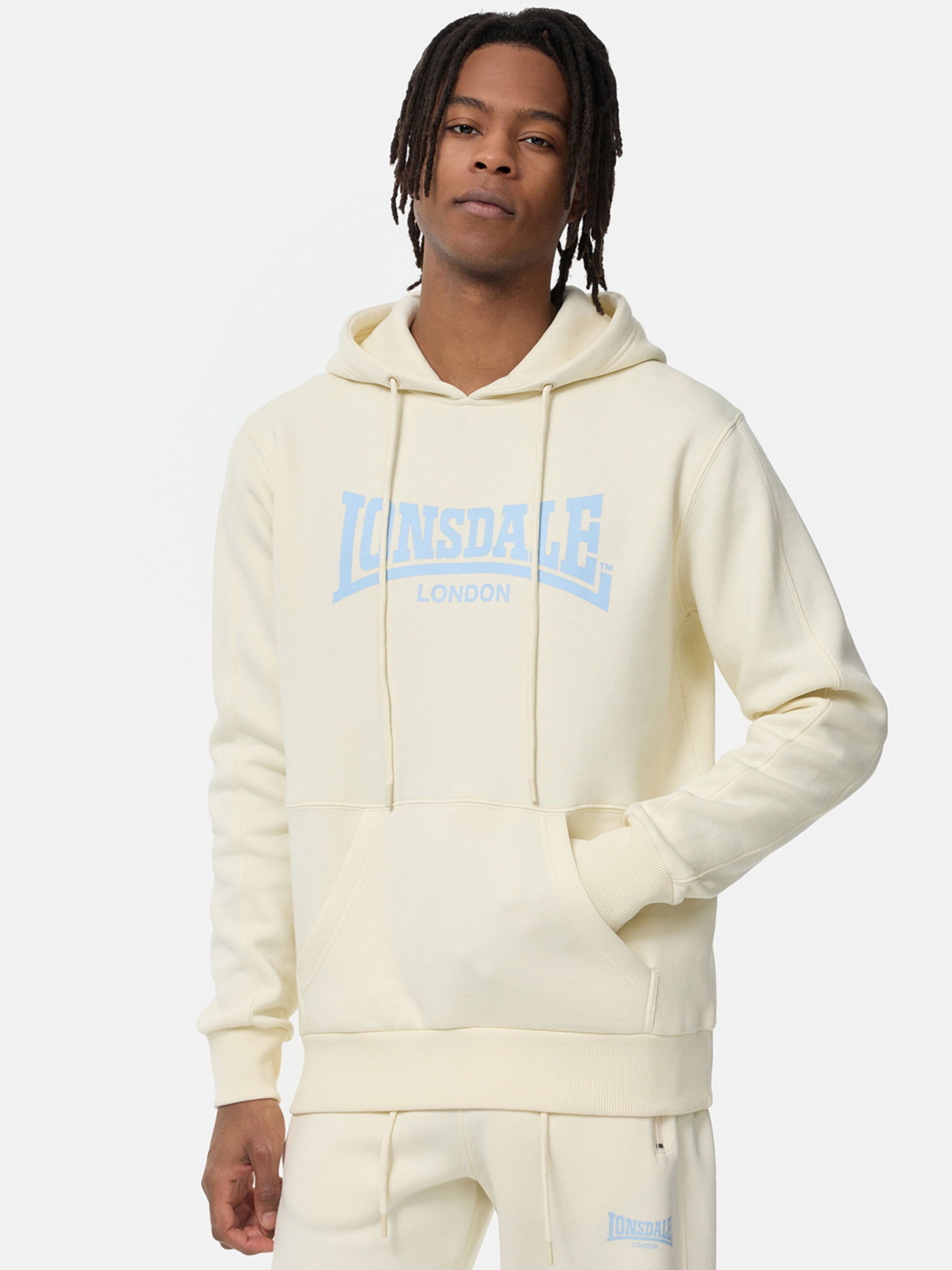 Худі Lonsdale 117383 для чоловіків, колір: Бежевий - купити в Києві ...