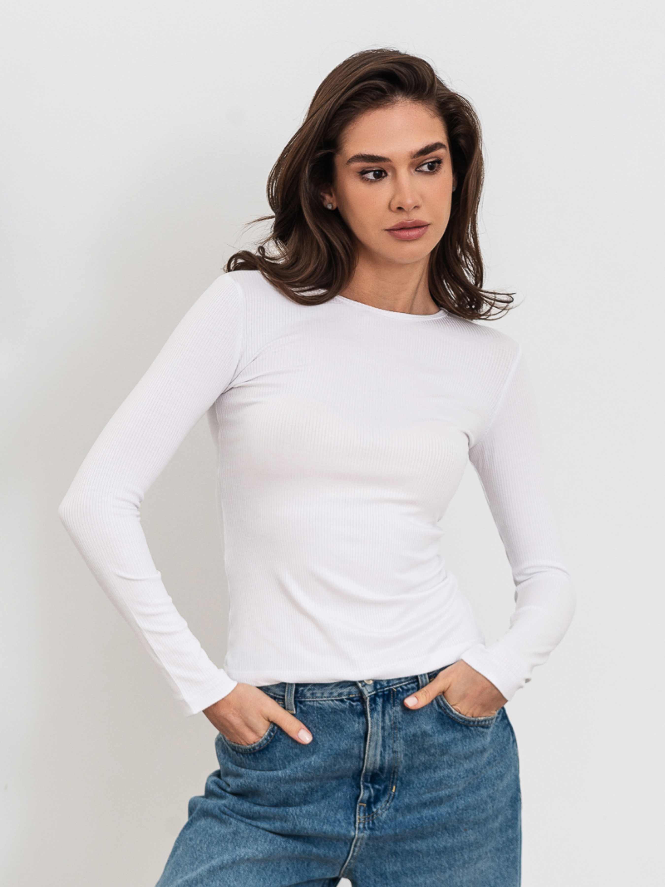 Лонгслів German Volf 23011-2 для жінок, колір: Білий - купити в Києві ...