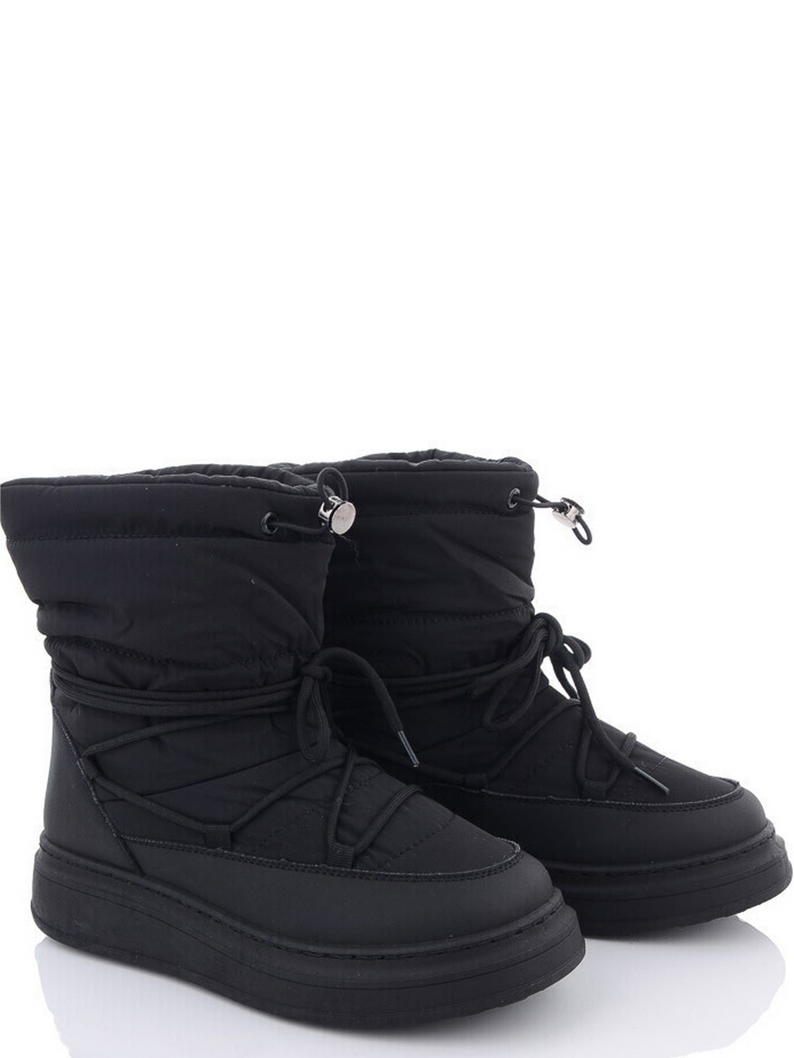 Чоботи дутики Caroc AB995-1 для жінок, колір: Чорний - купити в Києві ...