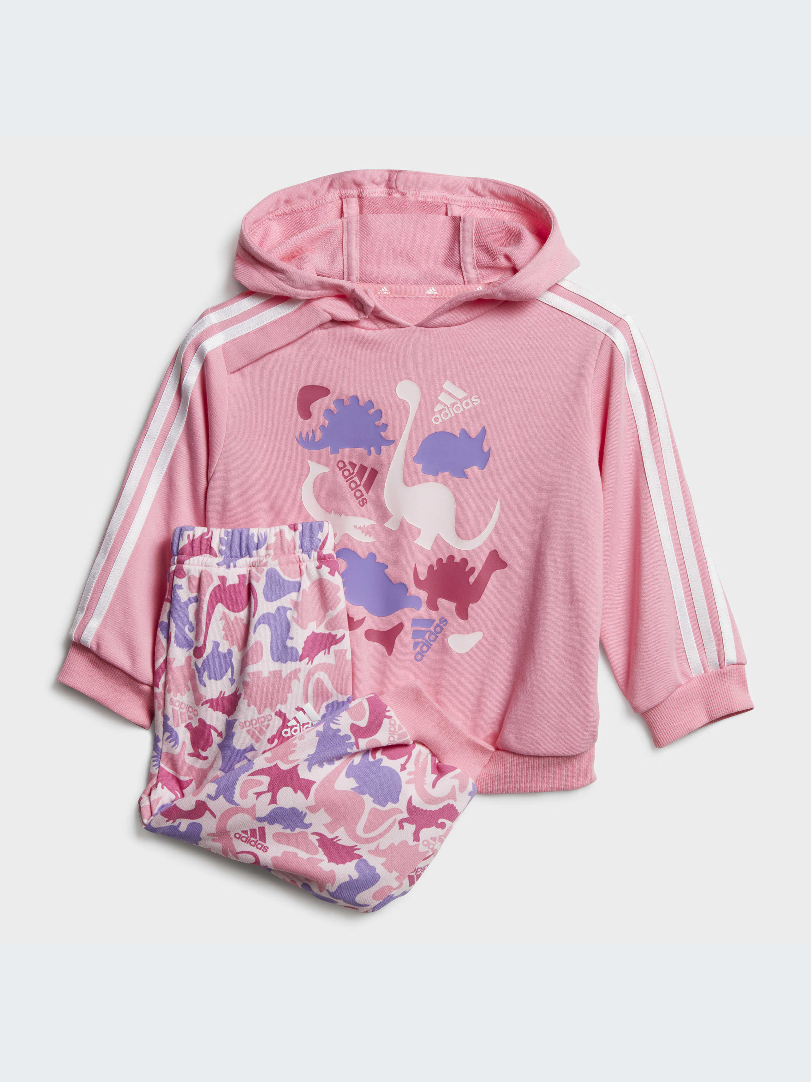 Спортивний костюм adidas HR5852 для дітей, колір: Рожевий - купити в ...