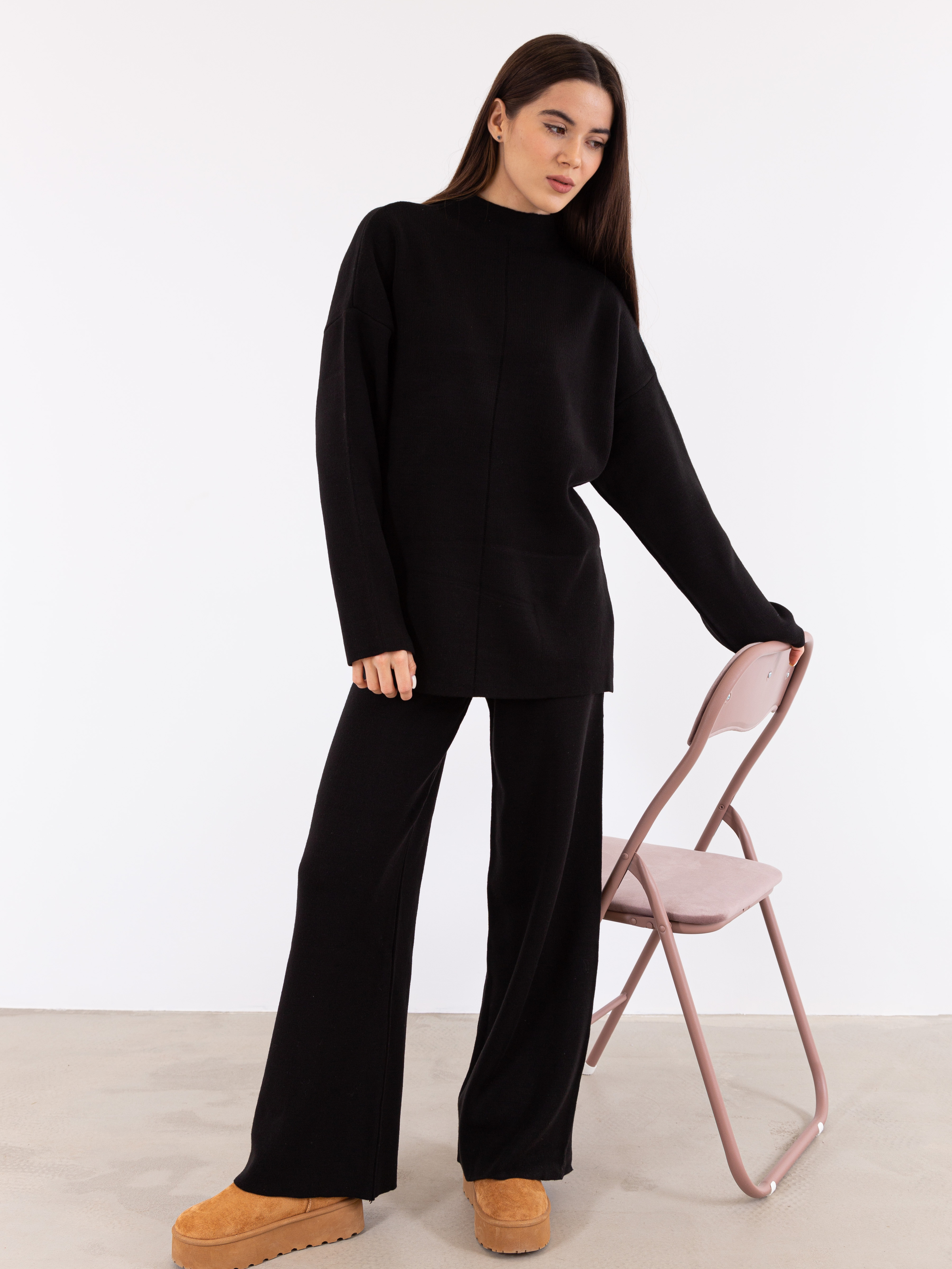 Костюм Famo KT-20025_01 для жінок, колір: Чорний - купити в Києві, Україні в магазині Intertop ...