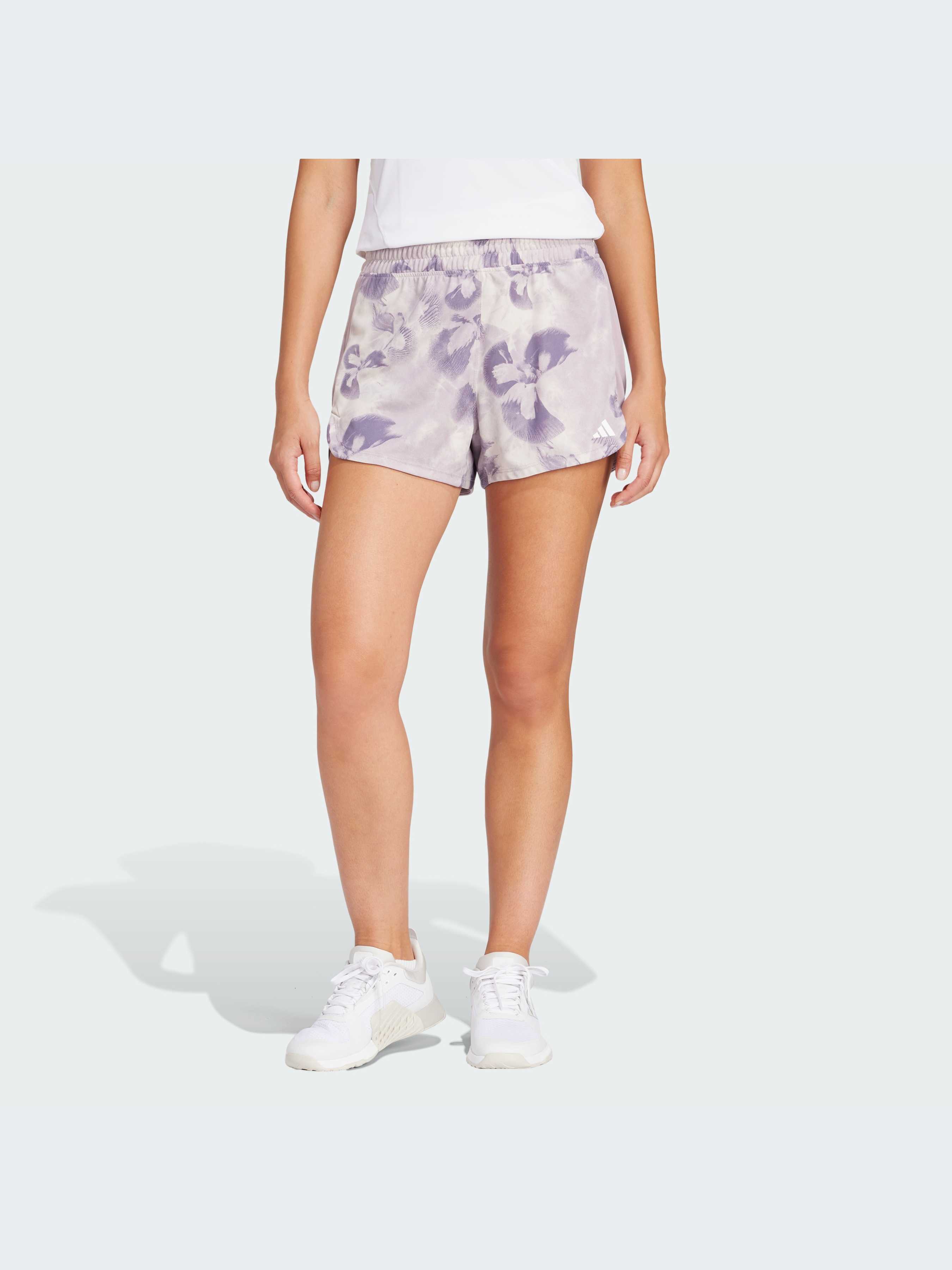 Шорты спортивные adidas IQ2631 для женщин, цвет: Фиолетовый - купить в ...