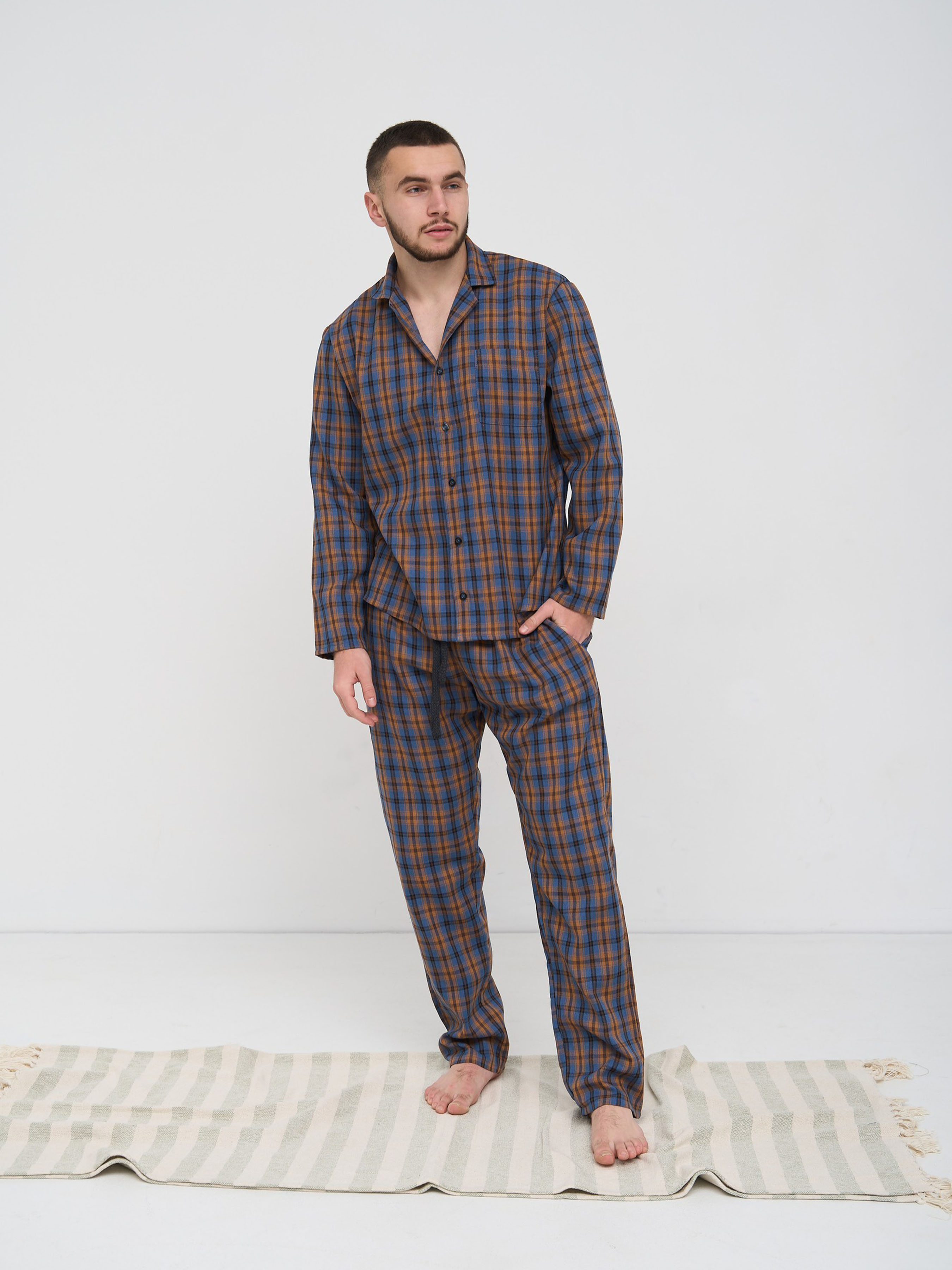 Піжама HANDY WEAR 0408 для чоловіків, колір: Синій - купити в Києві ...