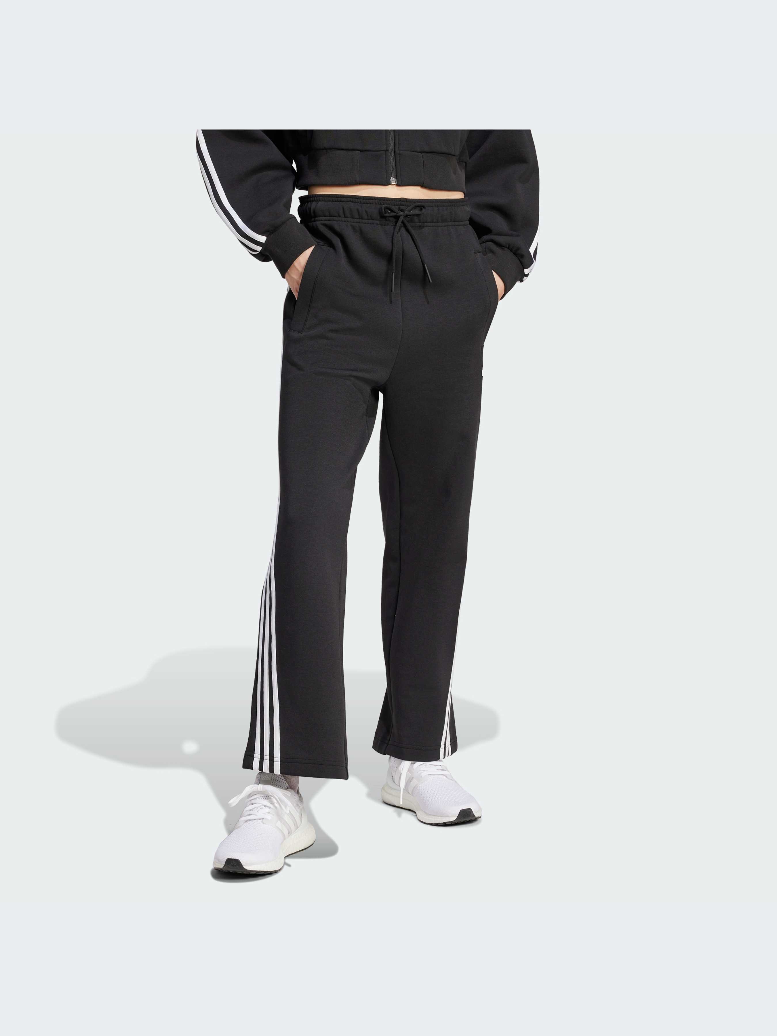 Штани повсякденні adidas 3 Stripes IN9474 для жінок, колір: Чорний ...