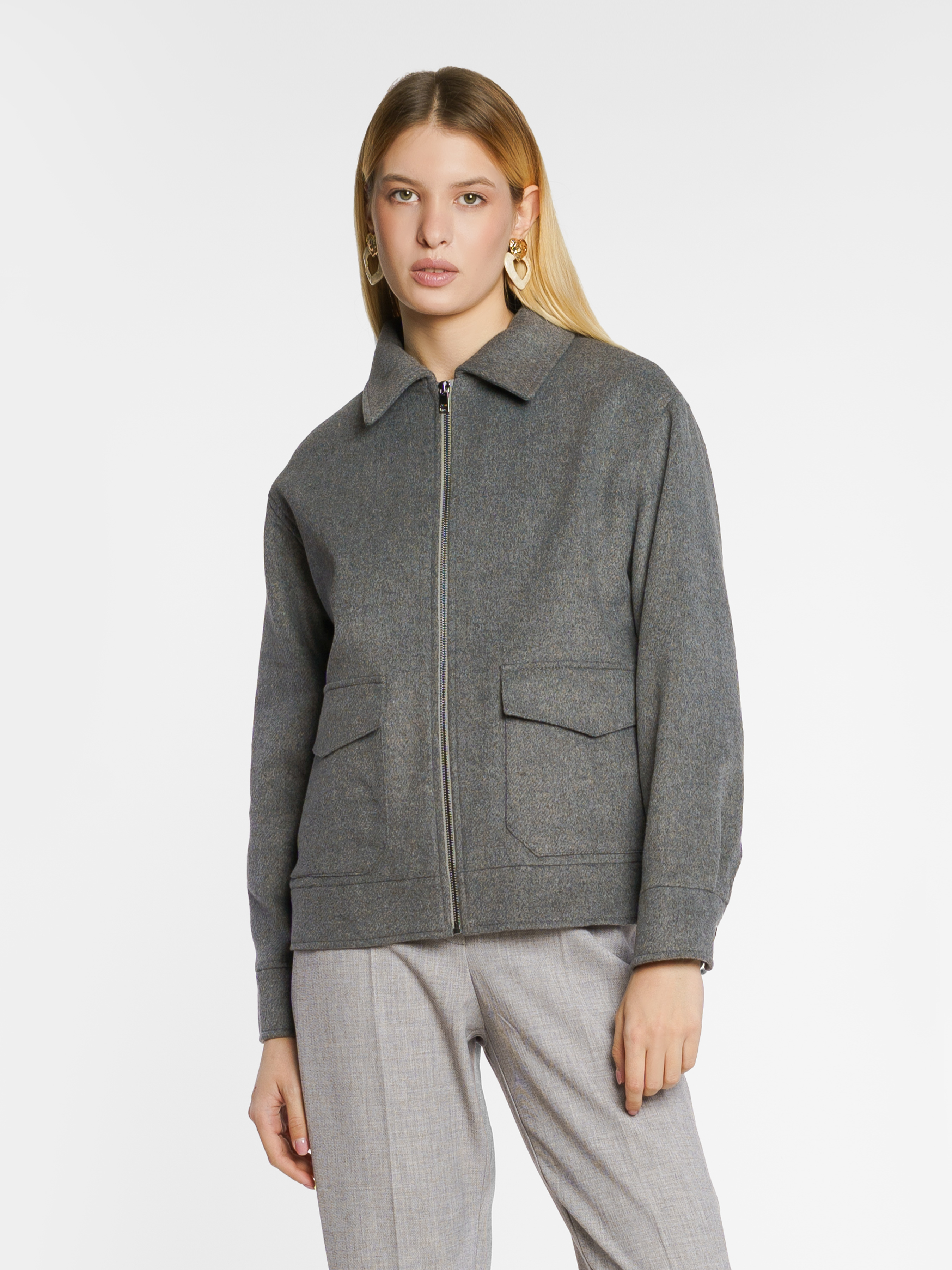 Демісезонна куртка Arber W08.01.13.412 для жінок, колір: Сірий - купити ...