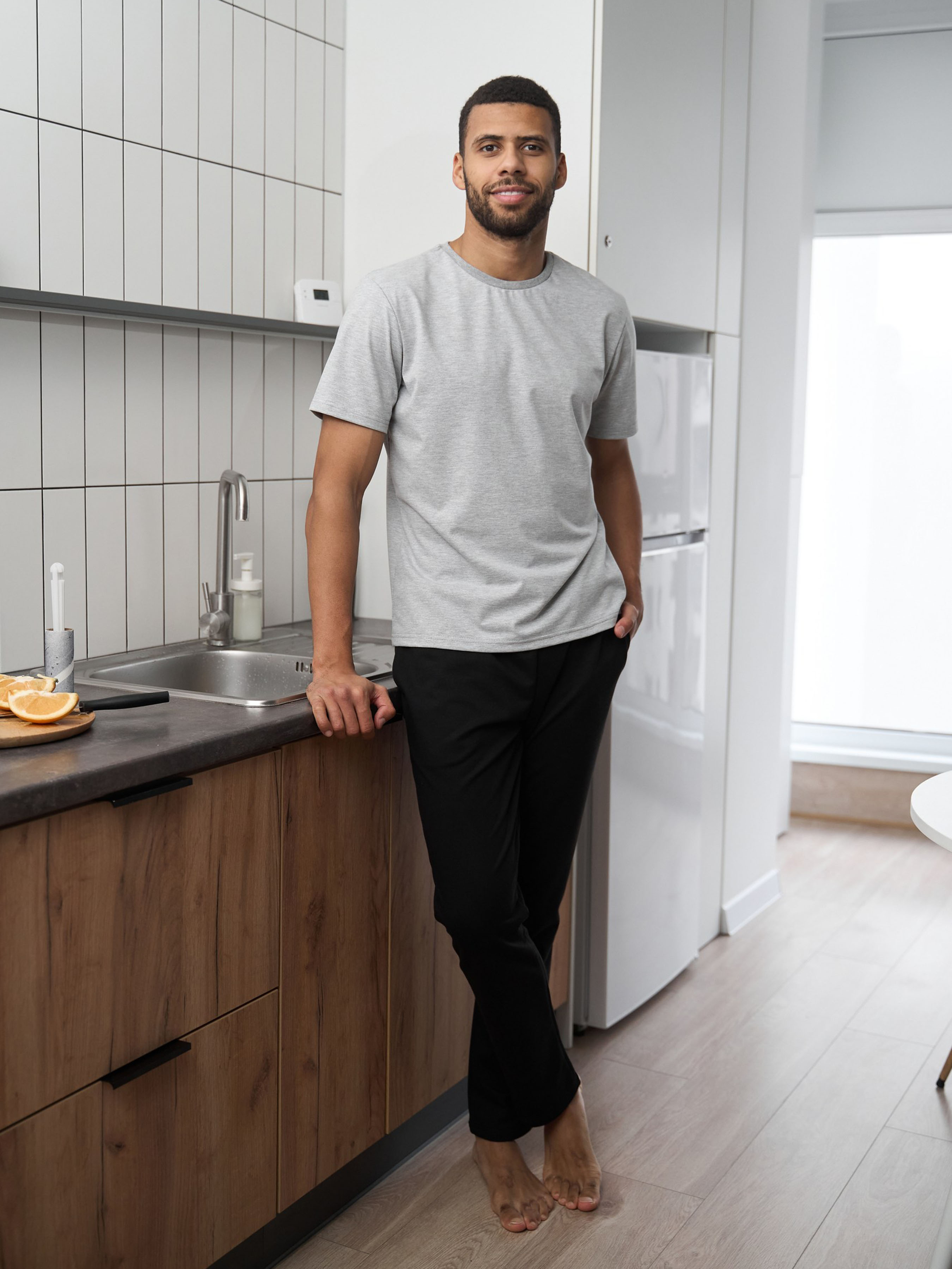 Домашній костюм HANDY WEAR Cotton Basic 0810-4 для чоловіків, колір ...