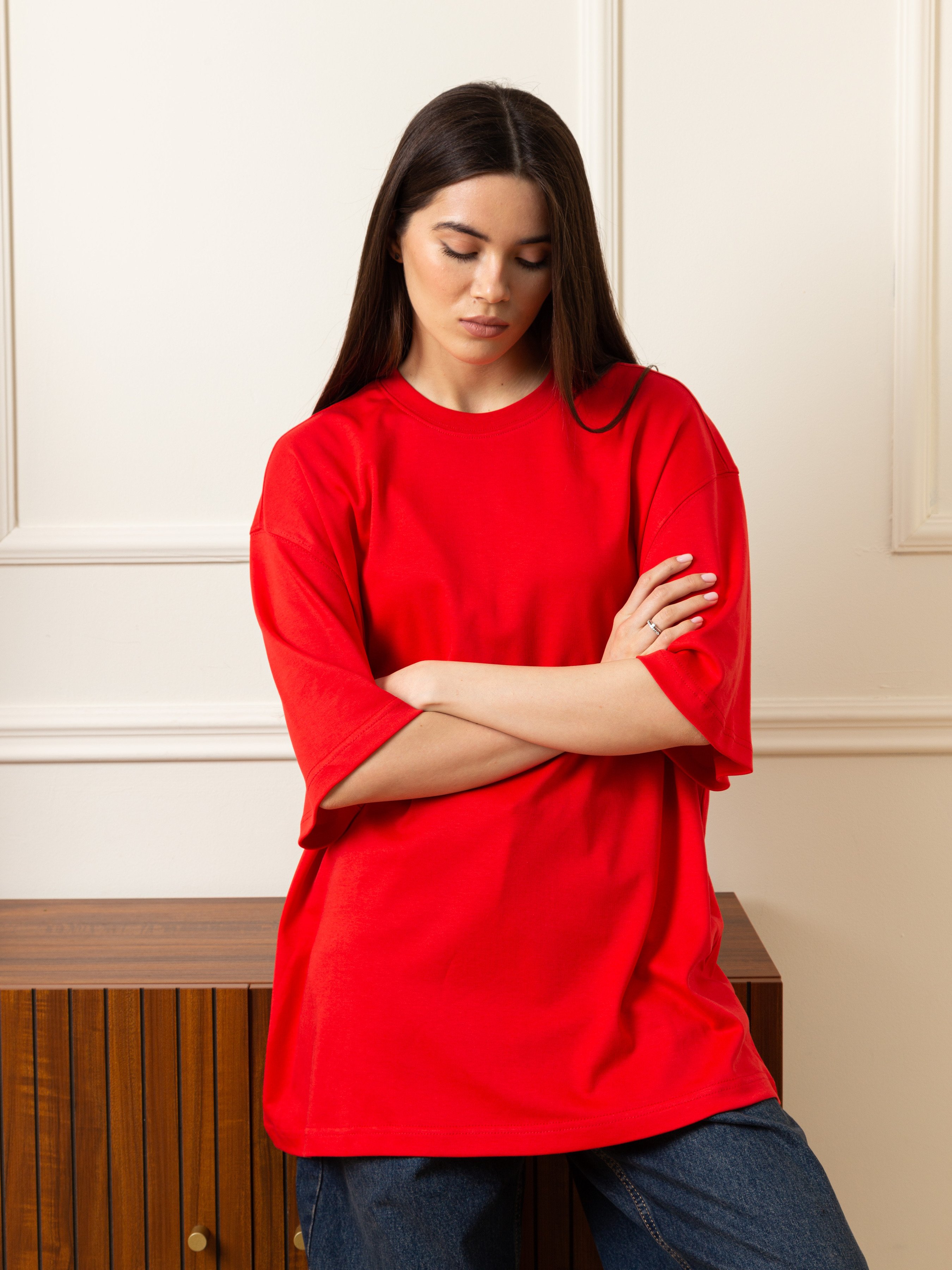 Футболка Famo FUT-153_01 для жінок, колір: Червоний - купити в Києві, Україні в магазині ...