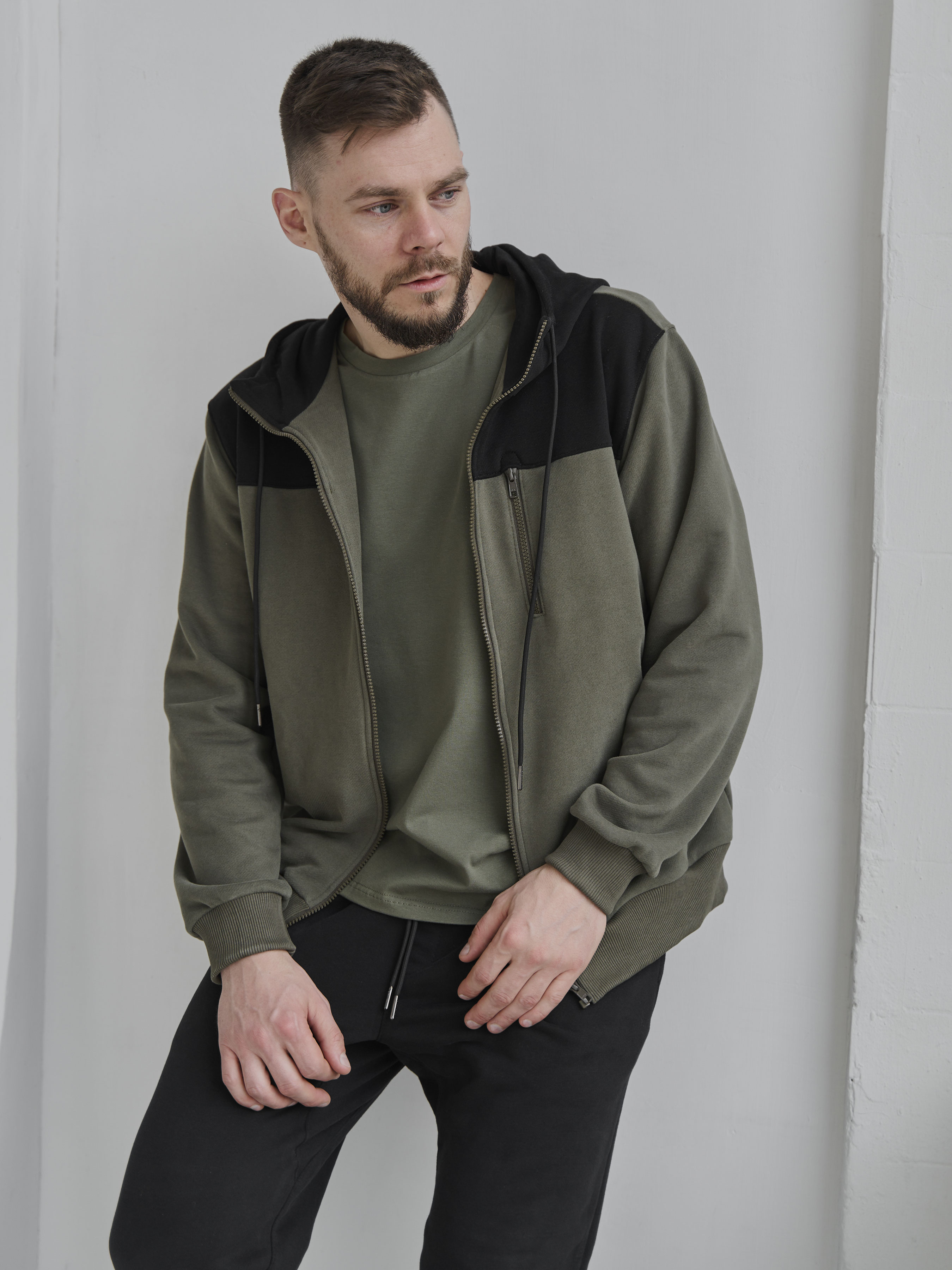 Кофта HANDY WEAR HW Club 1733 для мужчин, цвет: Хаки - купить в Киеве ...