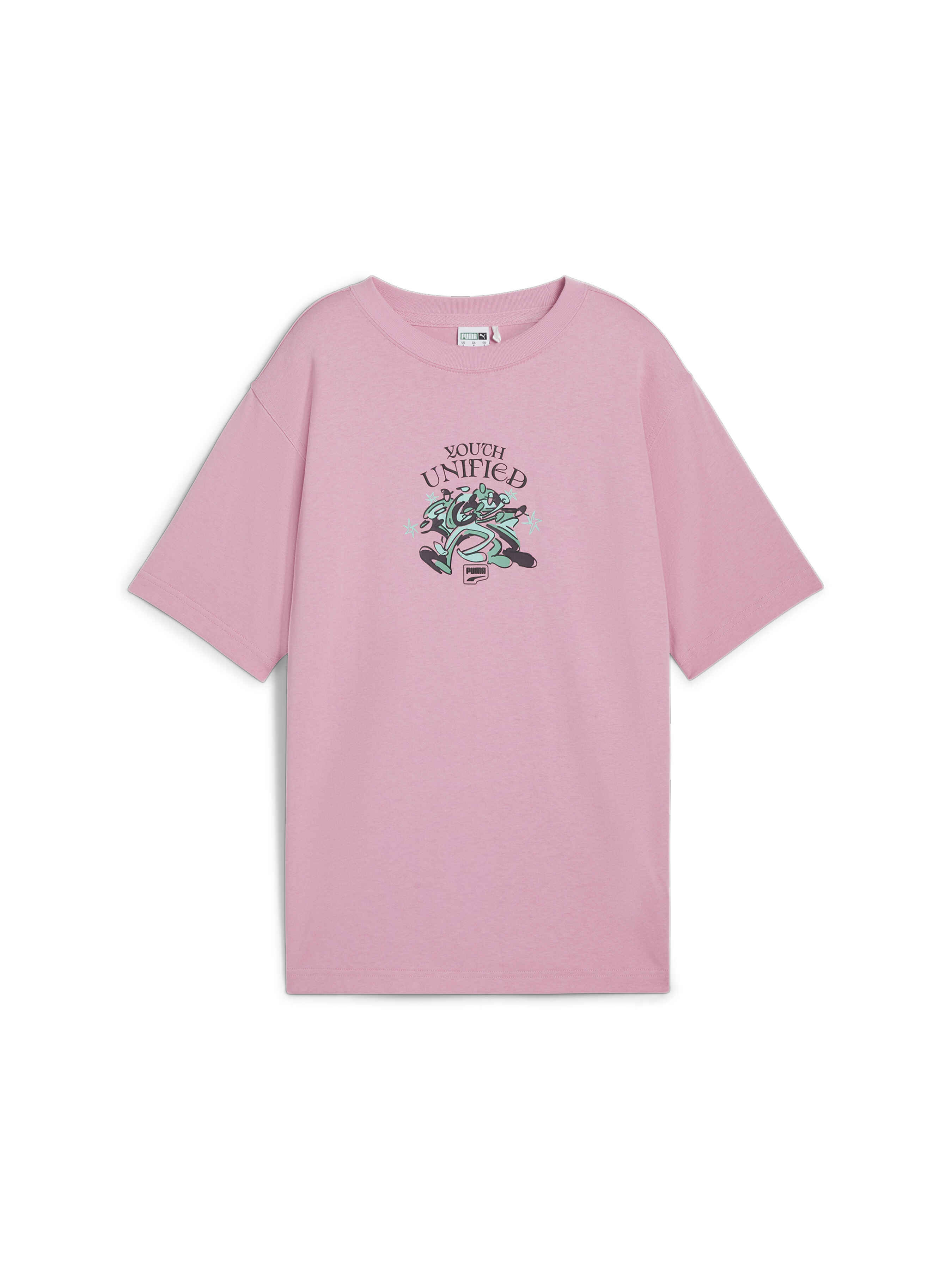 Футболка PUMA Downtown Relaxed Graphic Tee 626651 для жінок, колір ...