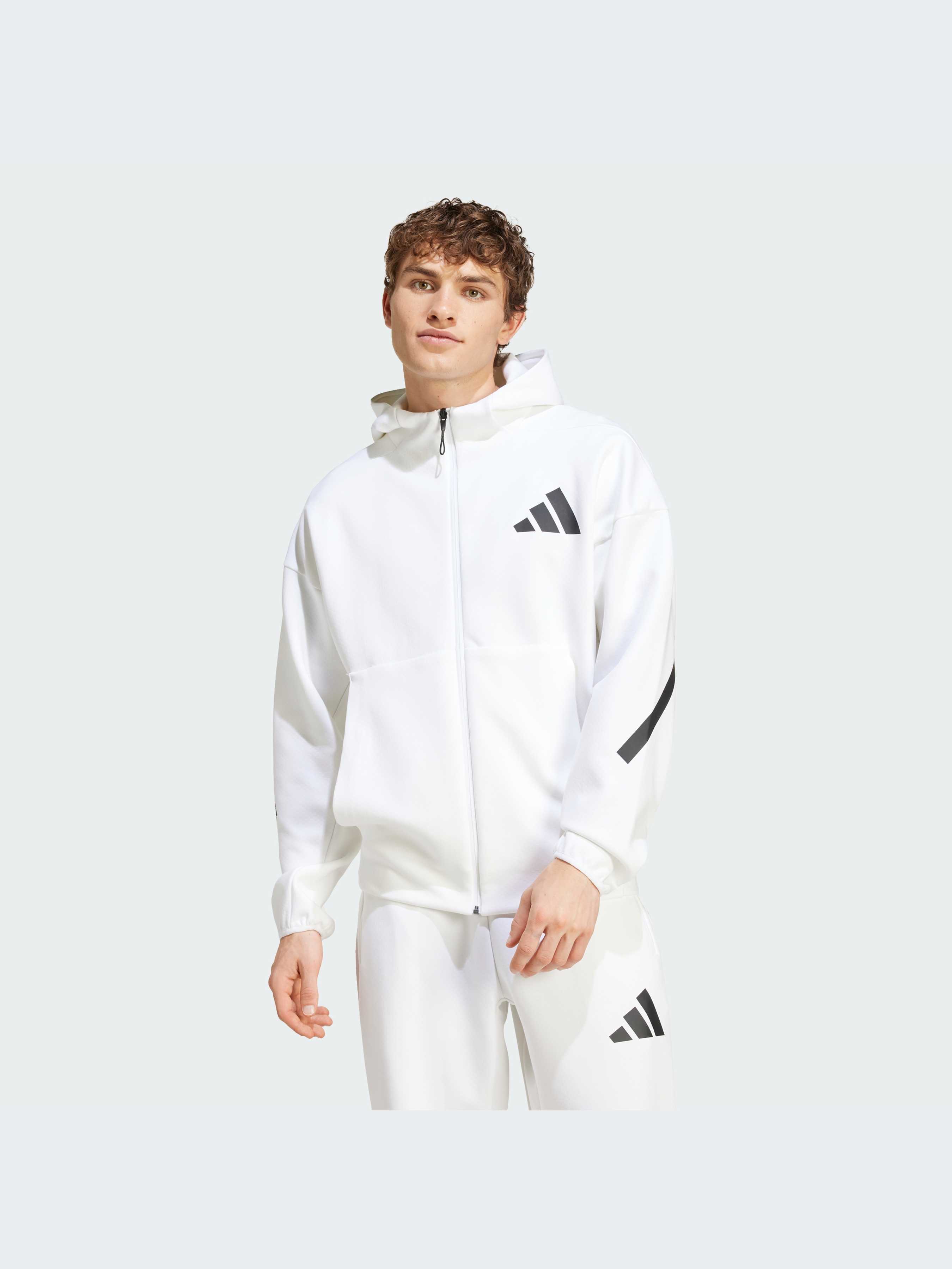 Кофта adidas ZNE JF2443 для чоловіків, колір: Білий - купити в Києві ...