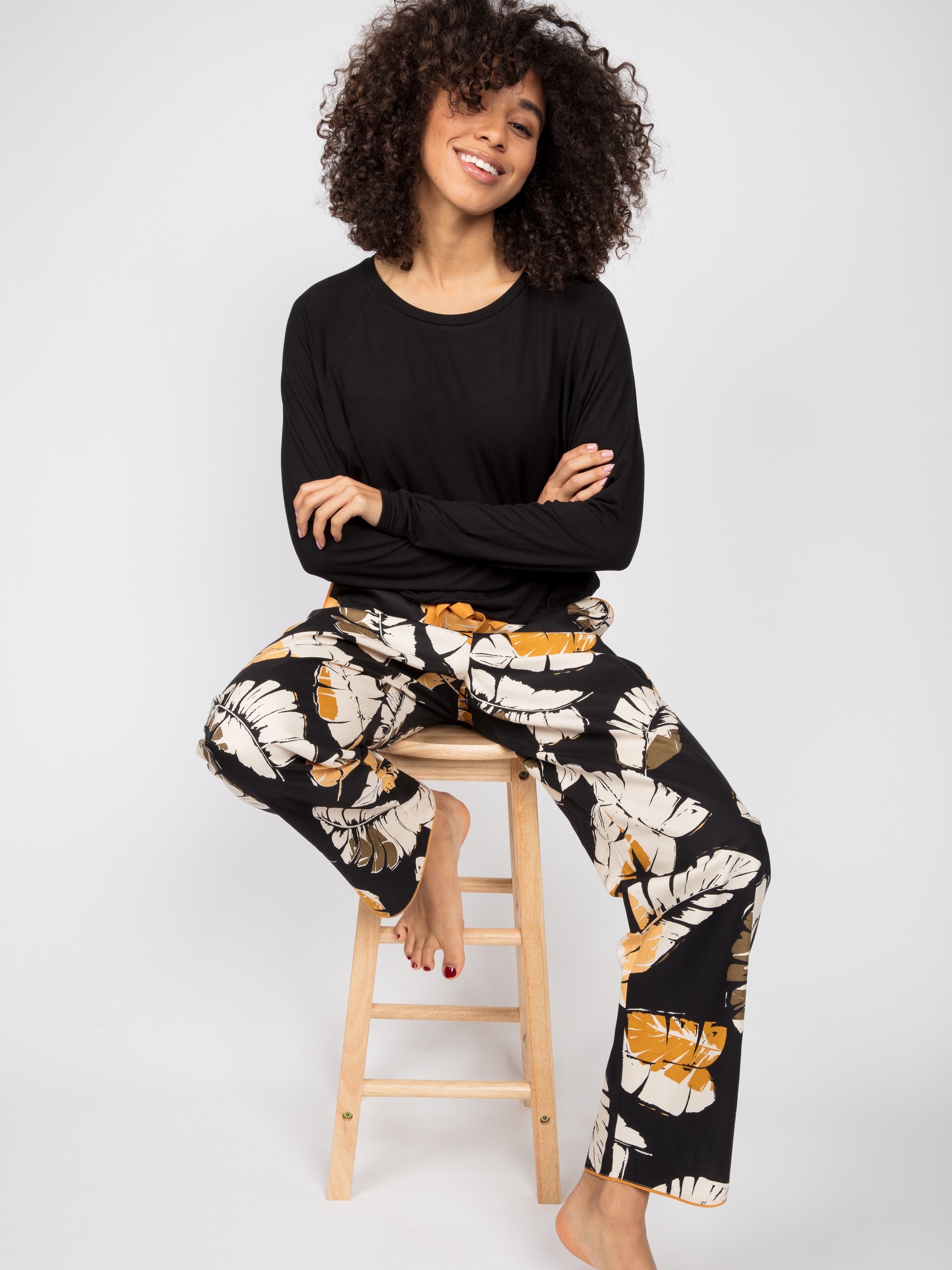 Піжама CYBERJAMMIES Annie 4923-4914 для жінок, колір: Чорний - купити в ...