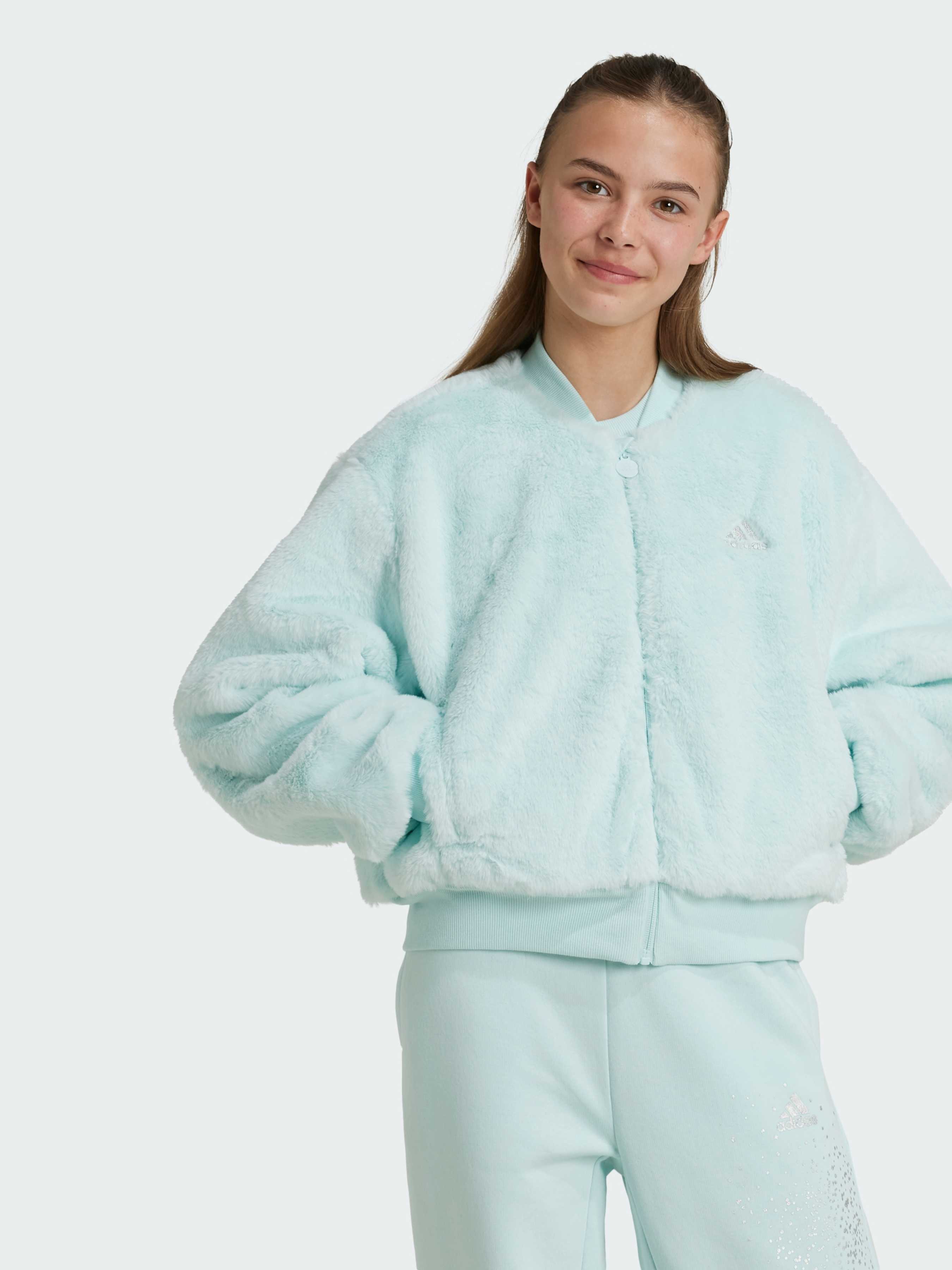 Бомбер adidas IV9420 для дітей, колір: Бірюзовий - купити в Києві ...