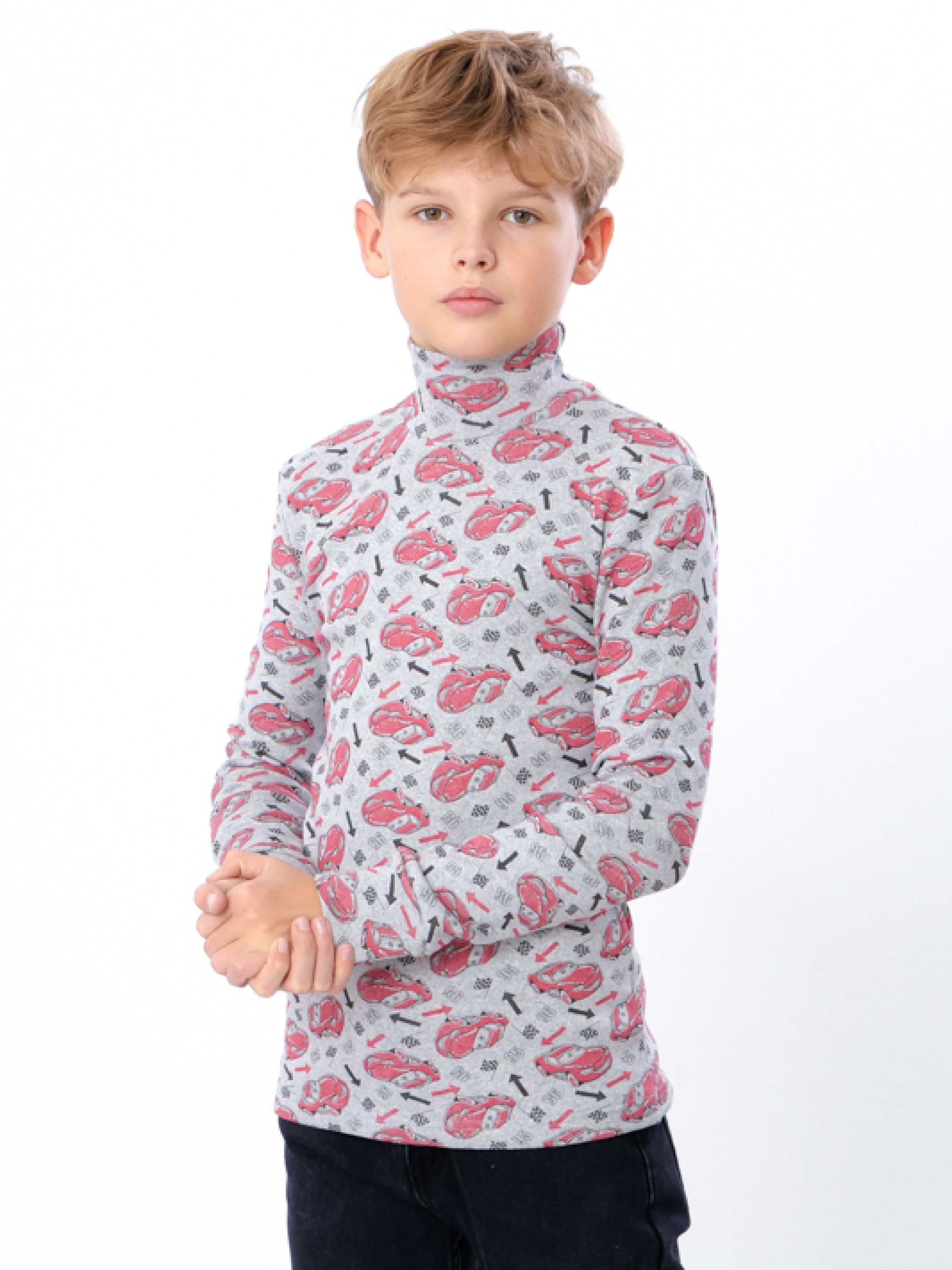 Водолазка Носи своє 6068-063-4-chervon-mashinki-na-sromu для дітей ...